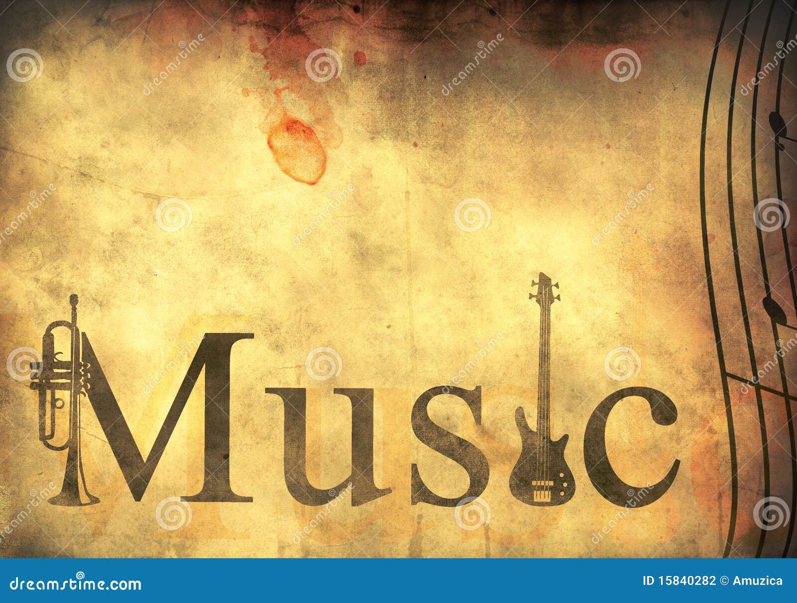 Music Background Stock Photo | CartoonDealer.com #15840282