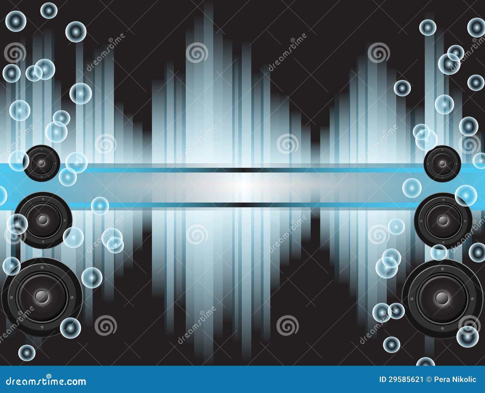 Music background stock illustration. Illustration of horizontal - 29585621