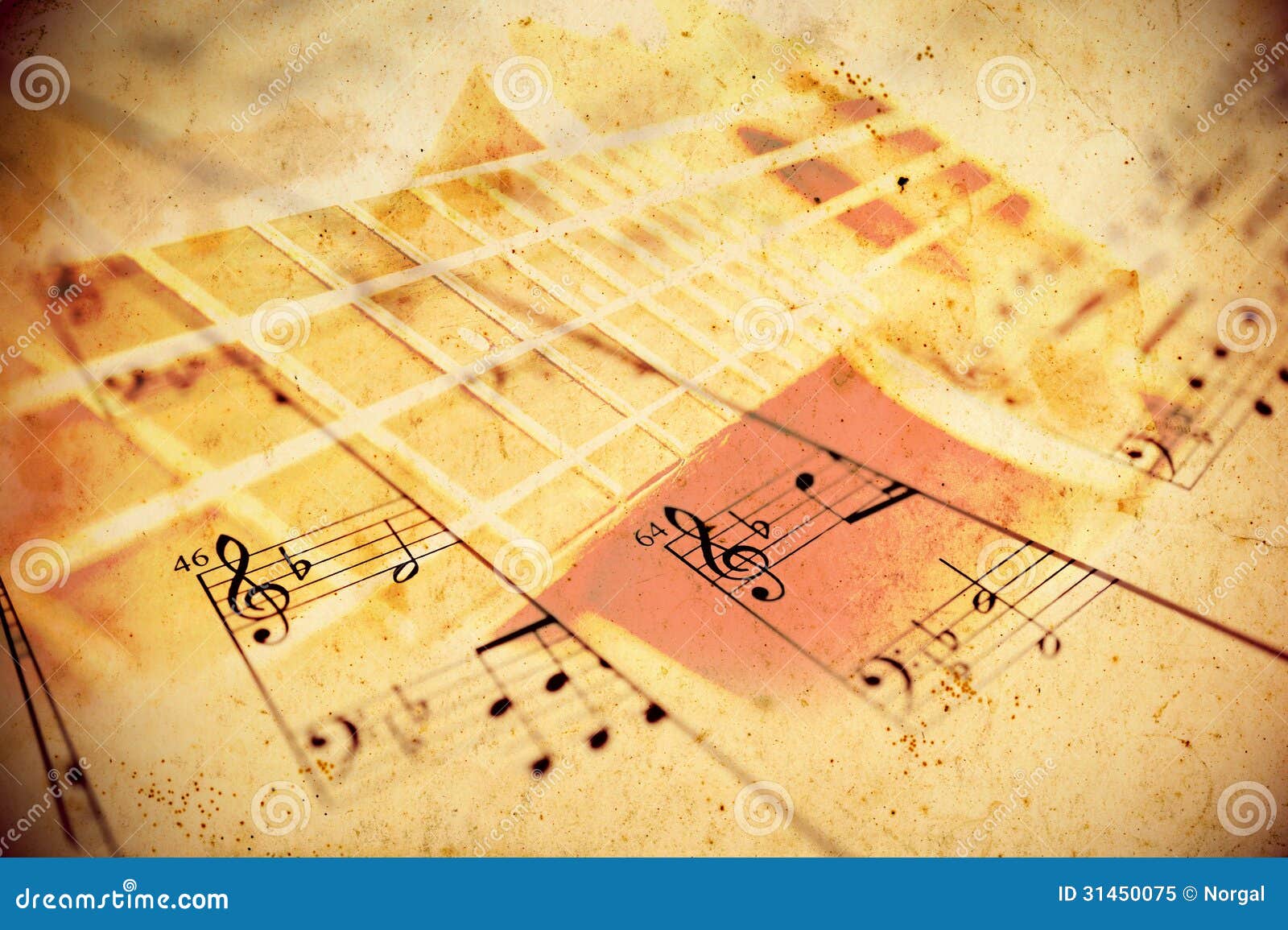 Music background stock image. Image of feeling, melody - 31450075