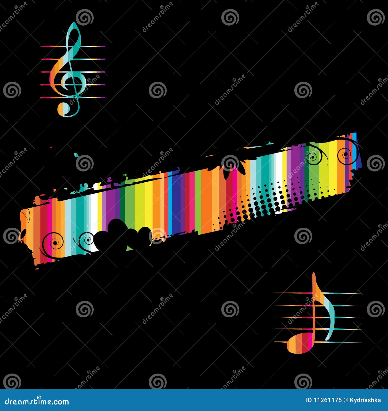 Music Background Black for Your Design Stock Vector - Illustration of ...
