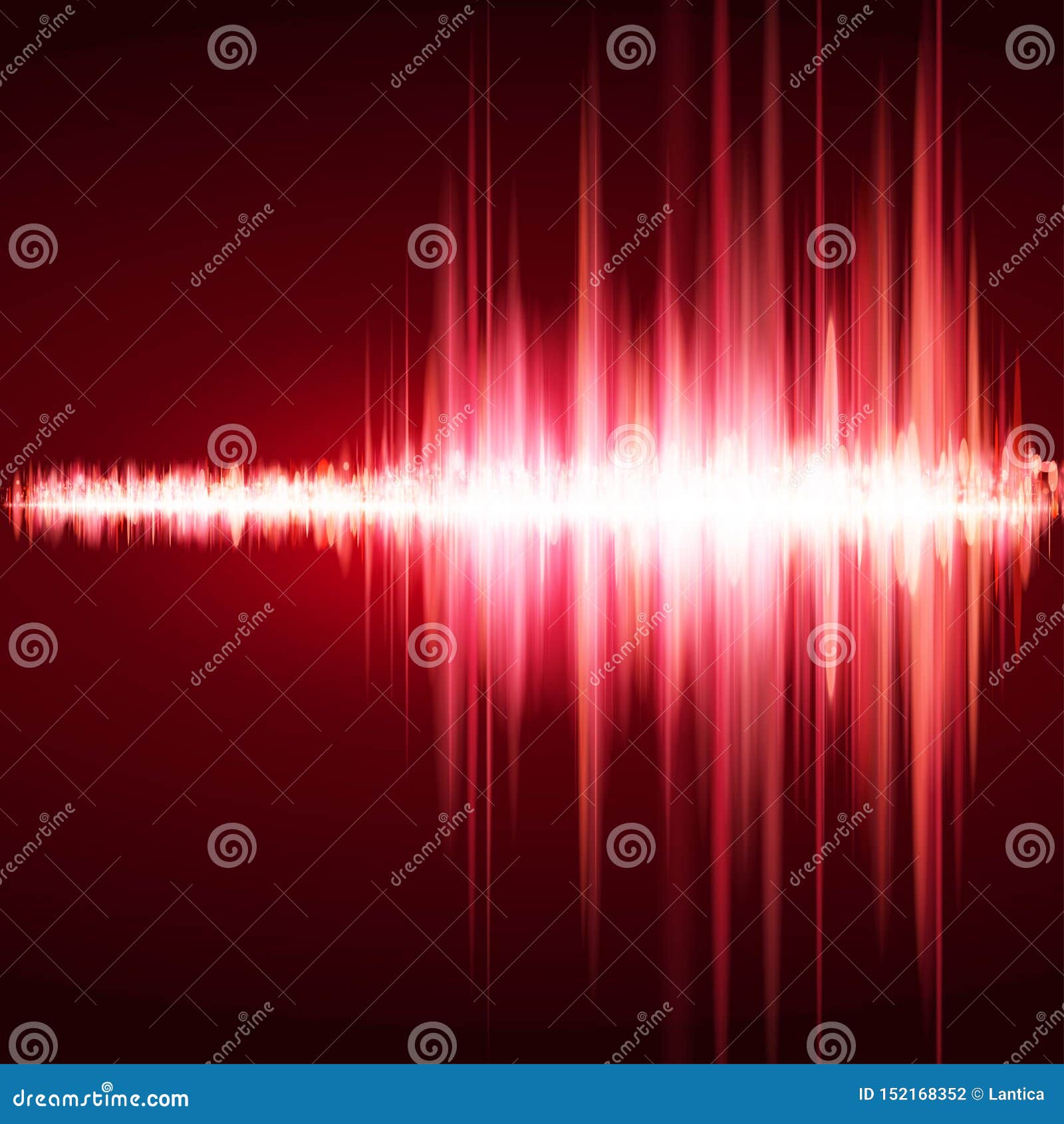 Music Background with Equalizer Stock Illustration - Illustration of ...