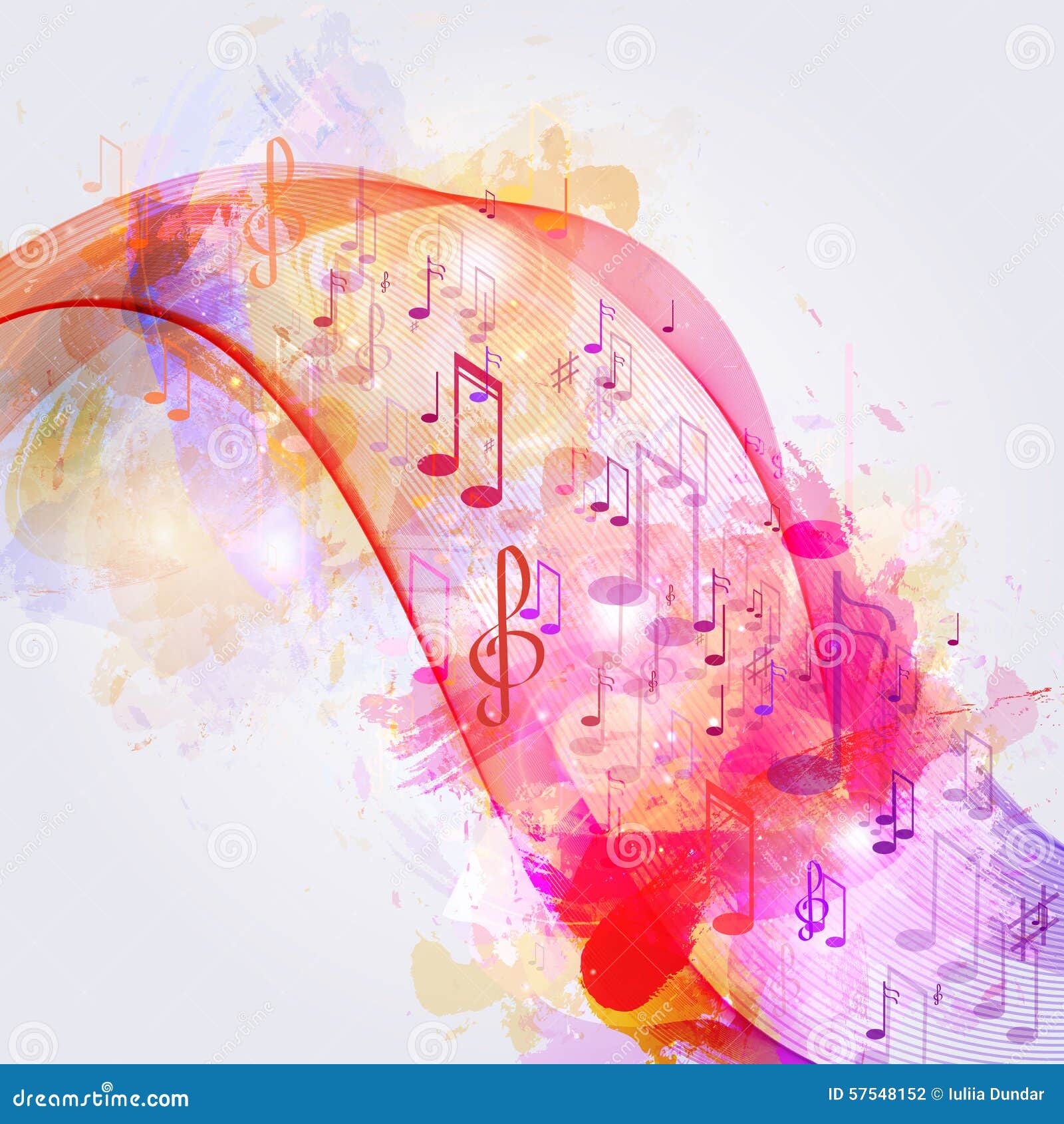 Music background stock illustration. Illustration of music - 57548152