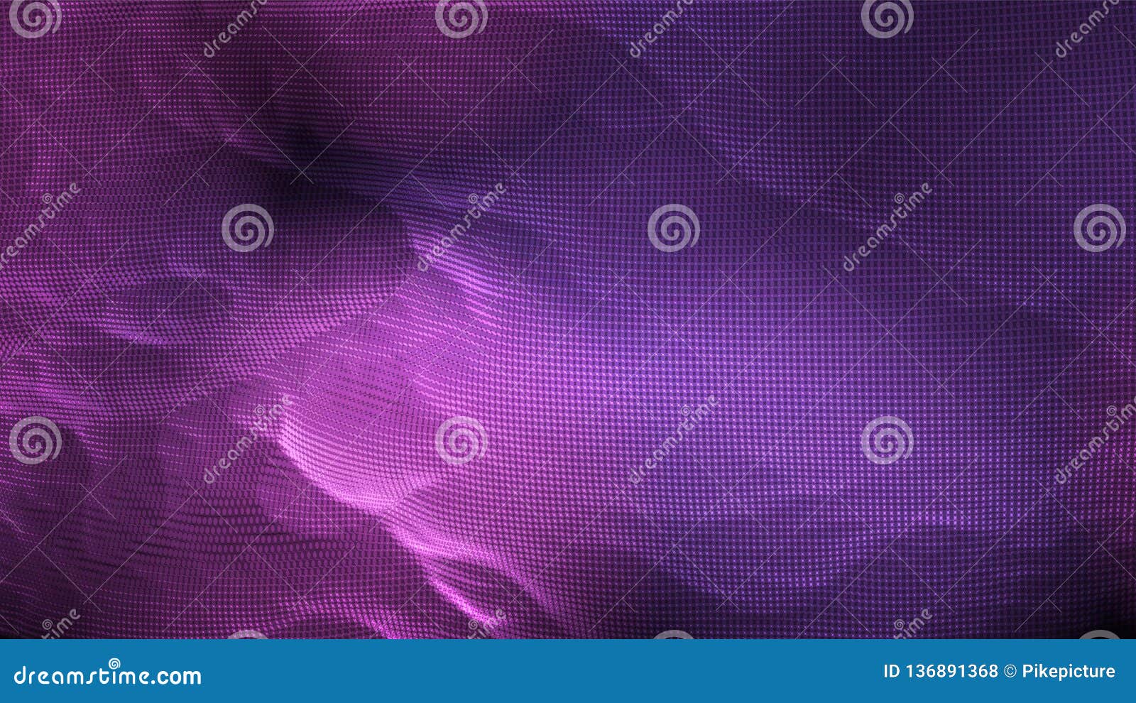 Music Background Vector. Tech, Futuristic. Signal Grid. 3D Illustration ...