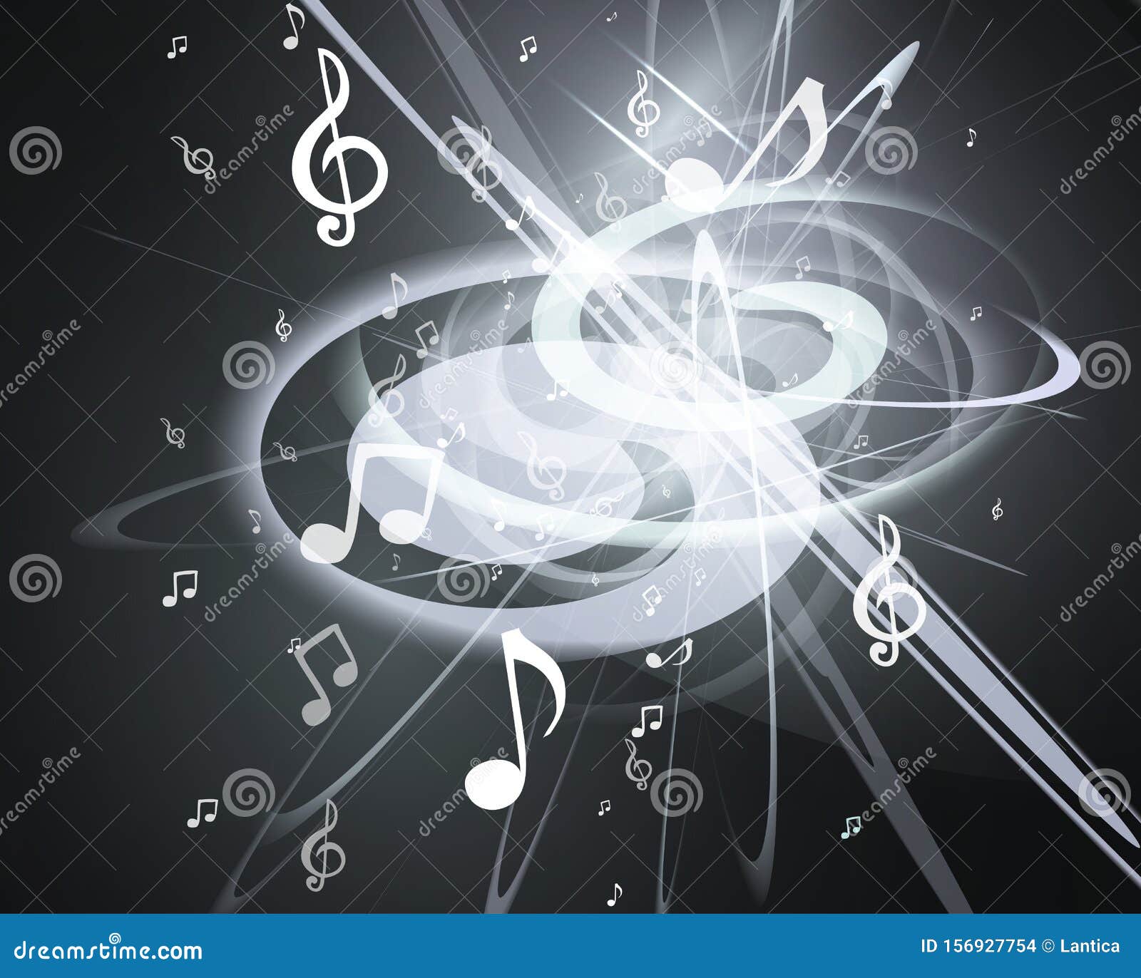 Music Background Wallpaper, Player Notes Stock Illustration ...
