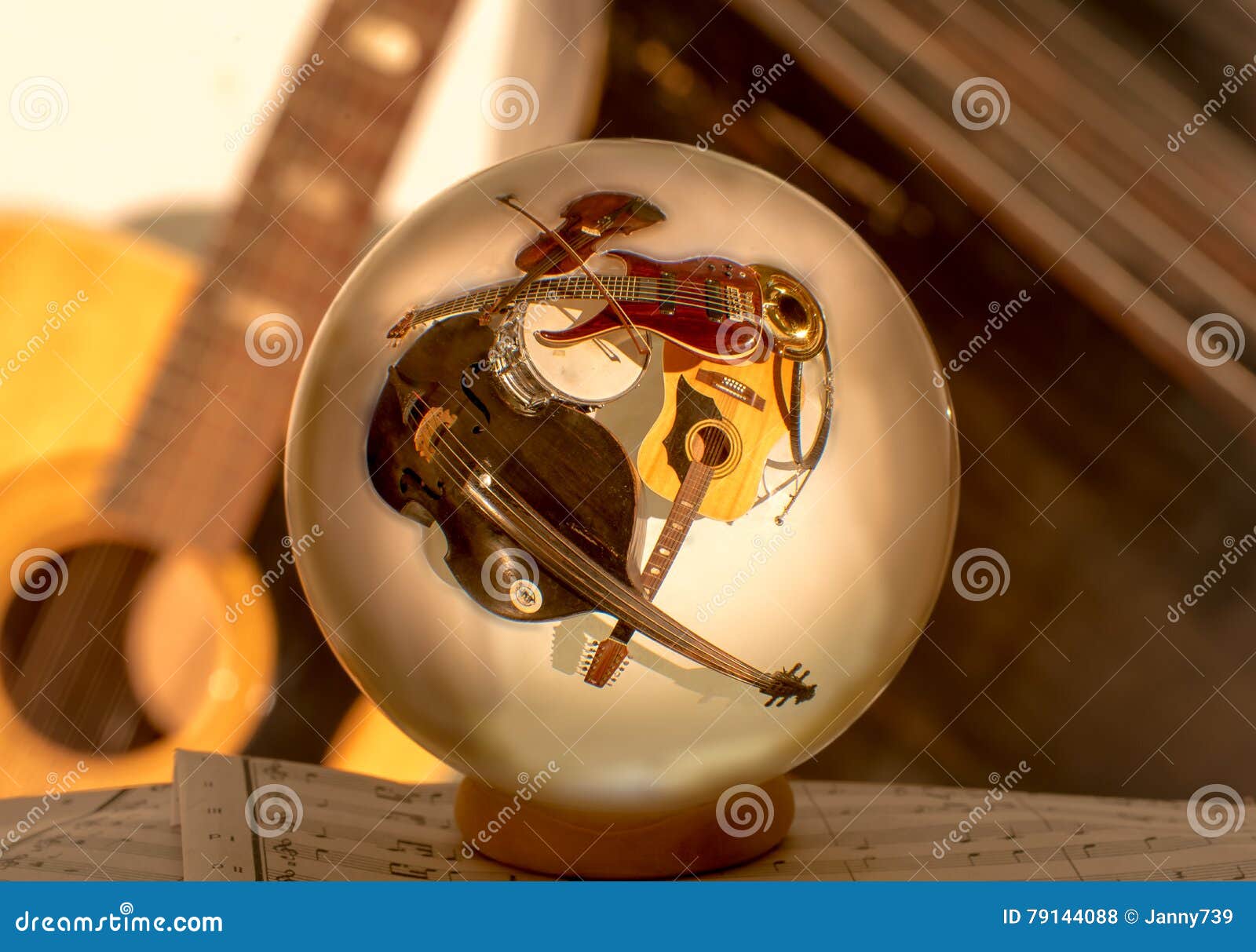 Music in the ball stock photo. Image of fiddle, sheet - 79144088