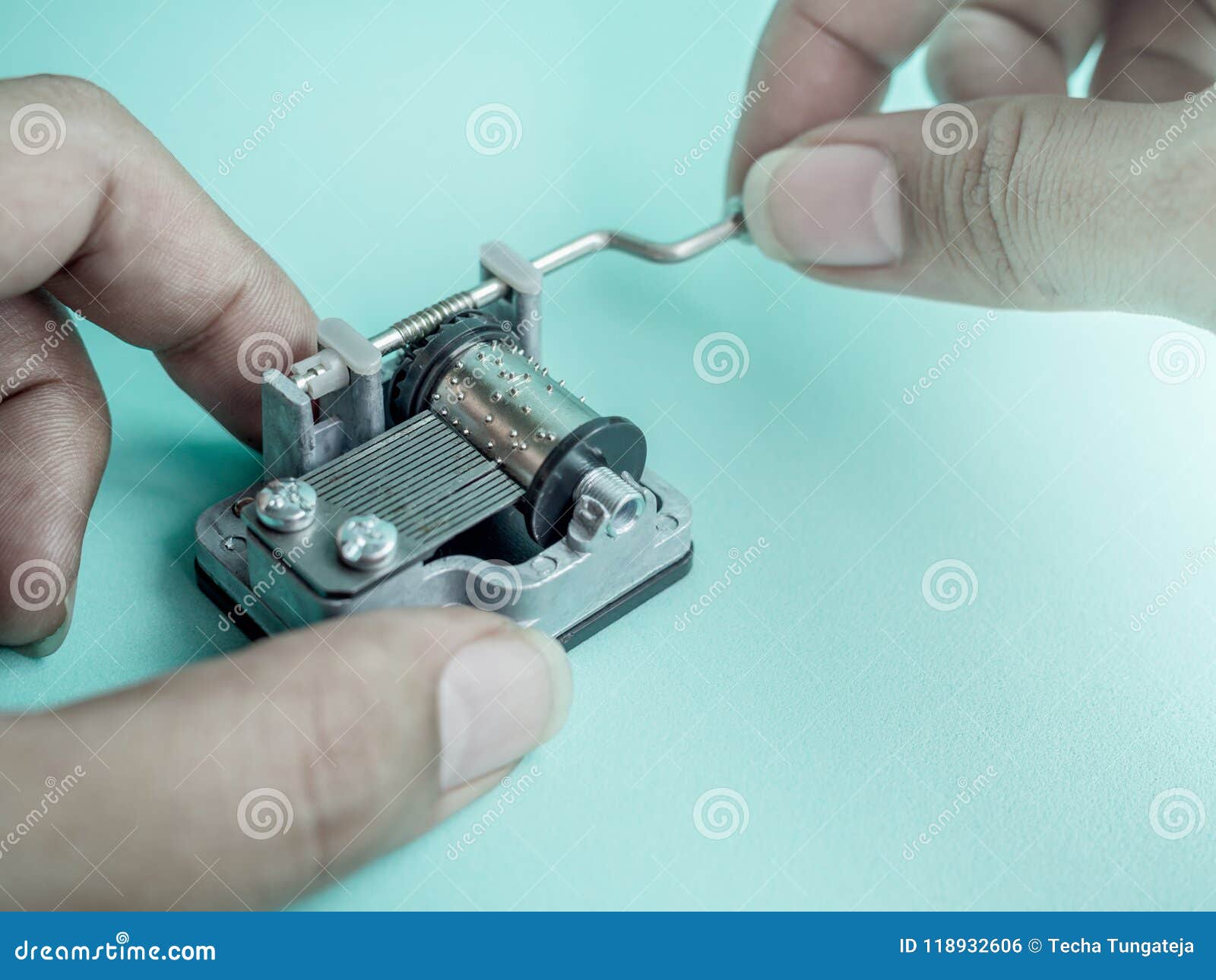 Music Box stock photo. Image of mini, music, machine - 118932606