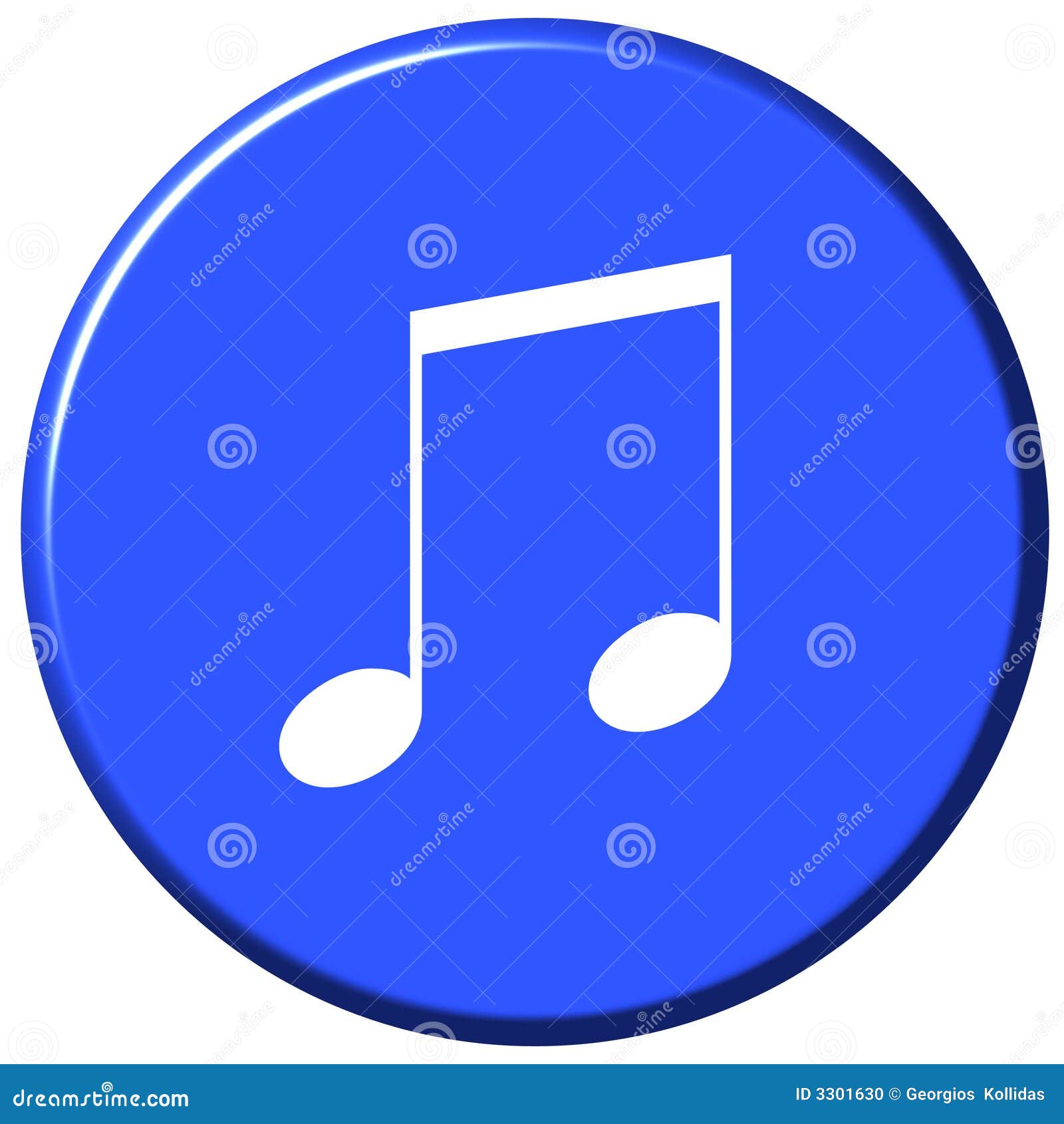 Music Button Icon Set Vector Illustration | CartoonDealer.com #51196284