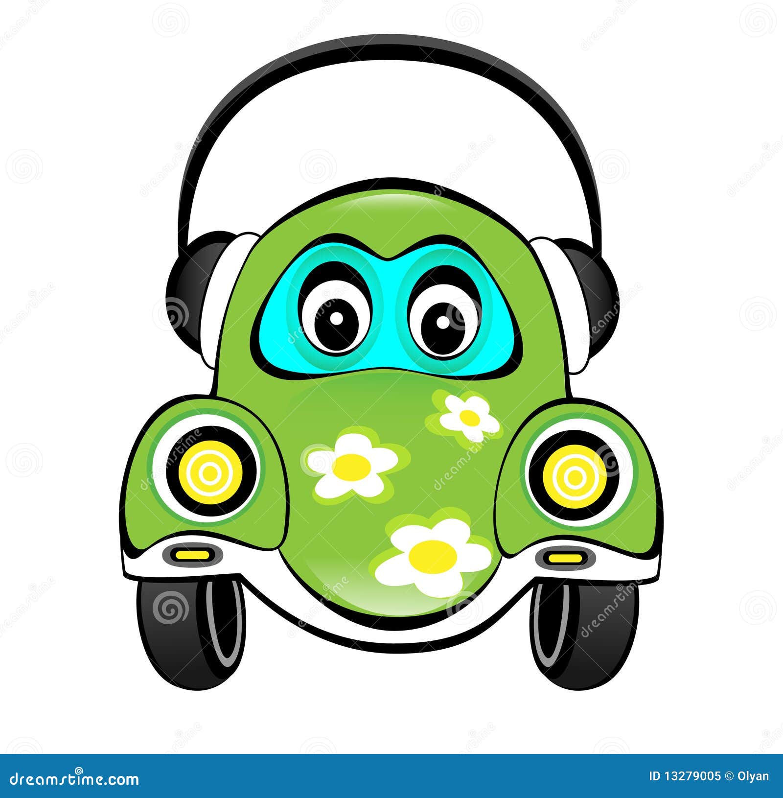Music car stock vector. Illustration of transport, rest - 13279005