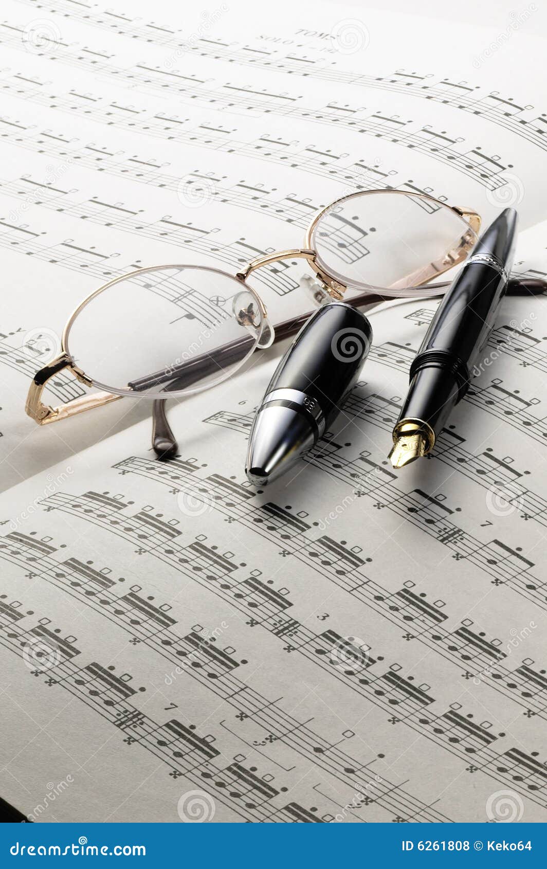 Music charts stock photo. Image of notation, concert, note - 6261808