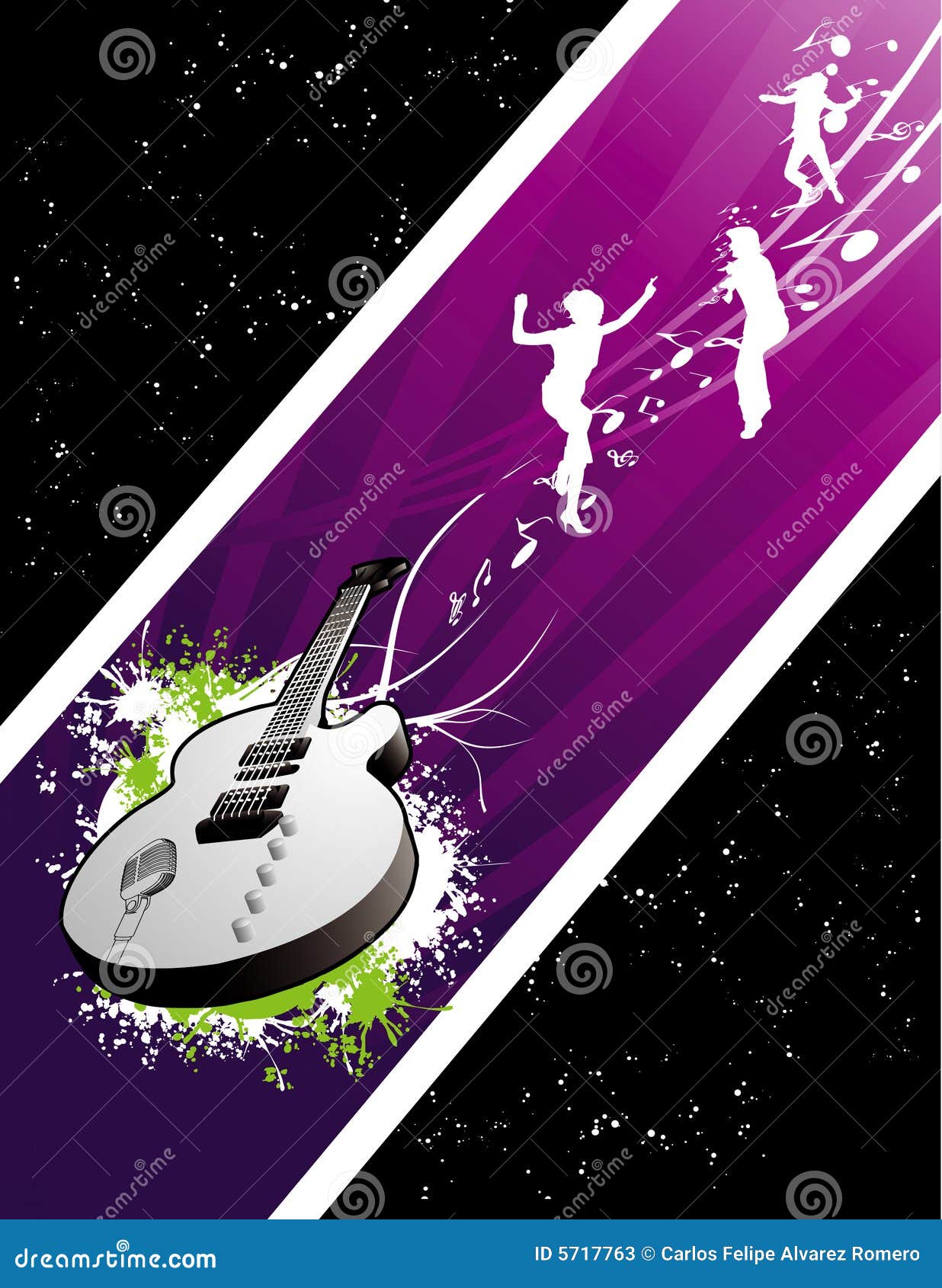 Music composition stock vector. Illustration of decoration - 5717763