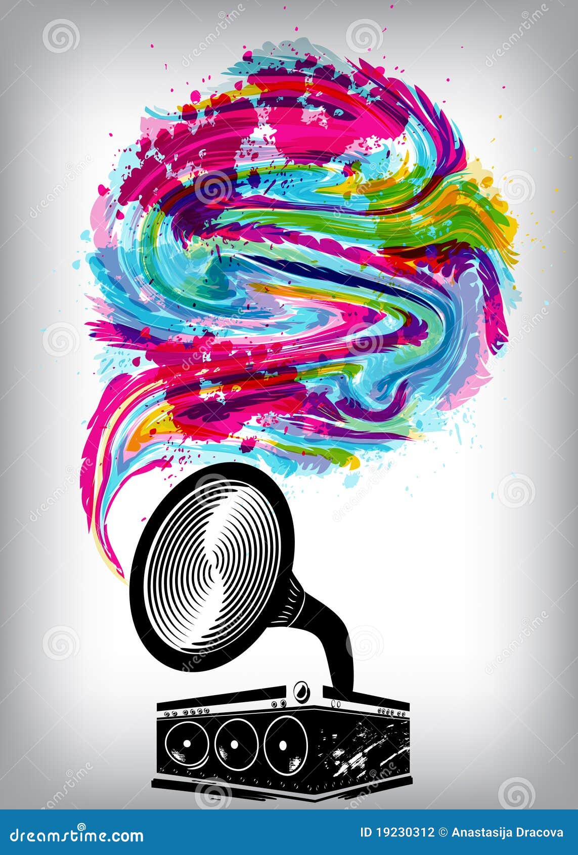 Music concept background stock vector. Illustration of surrounding ...