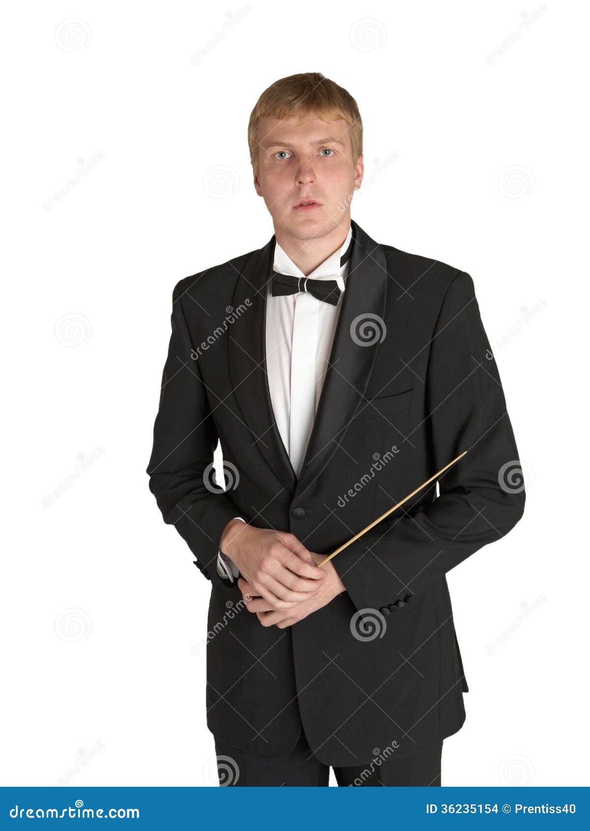 Music conductor portrait stock photo. Image of standing - 36235154