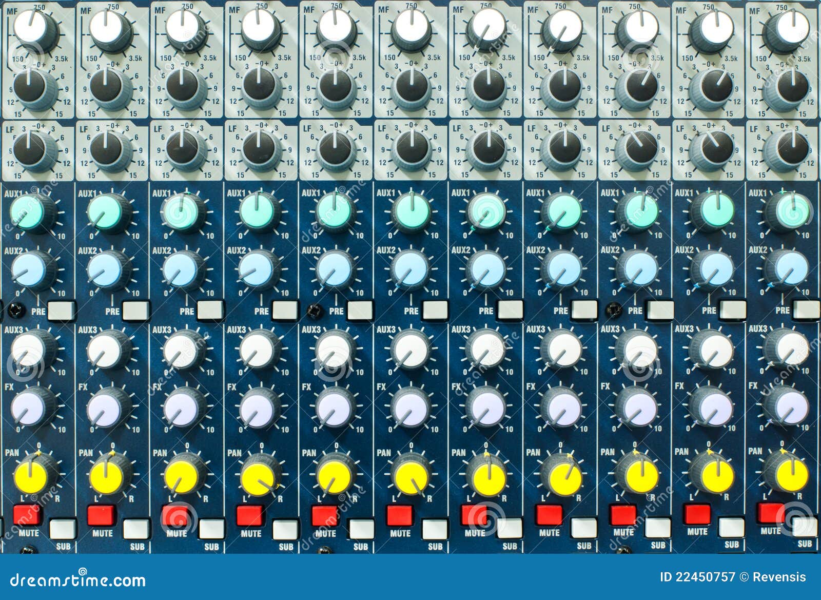 Music control panel stock illustration. Illustration of electronics ...