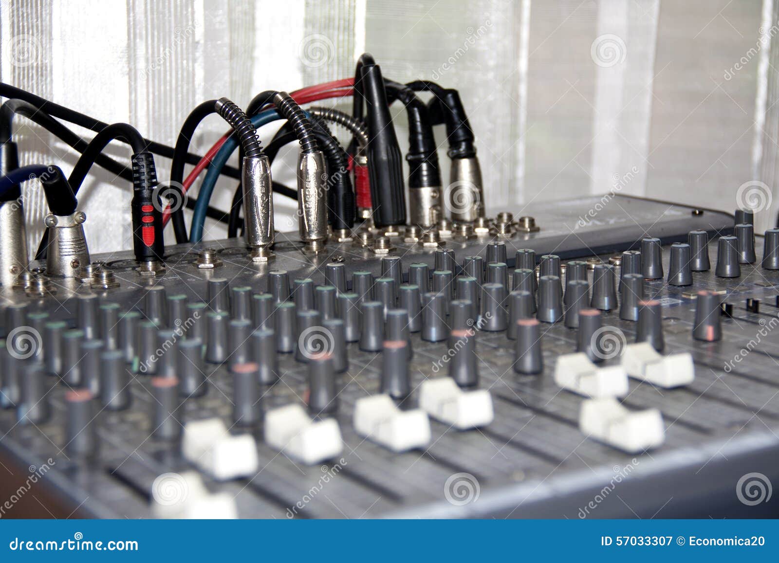 Music control panel device stock image. Image of detailed - 57033307
