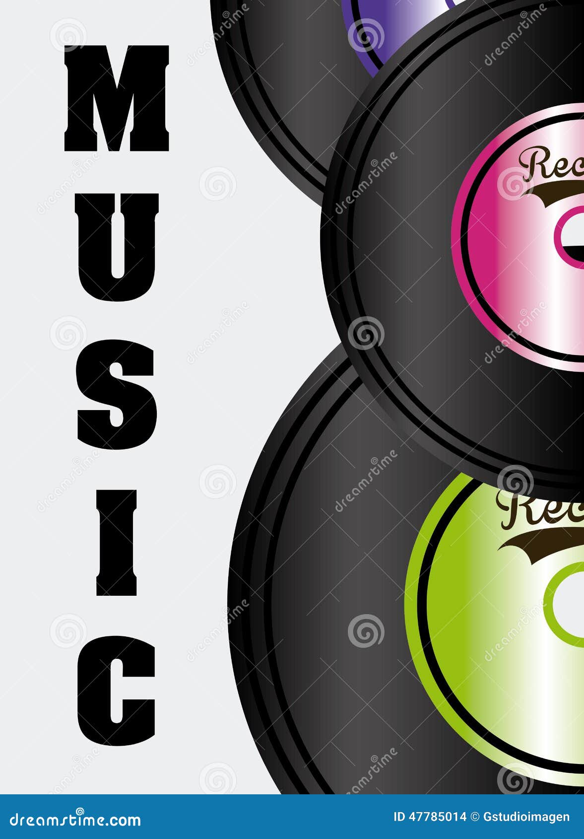 Music design stock illustration. Illustration of media - 47785014