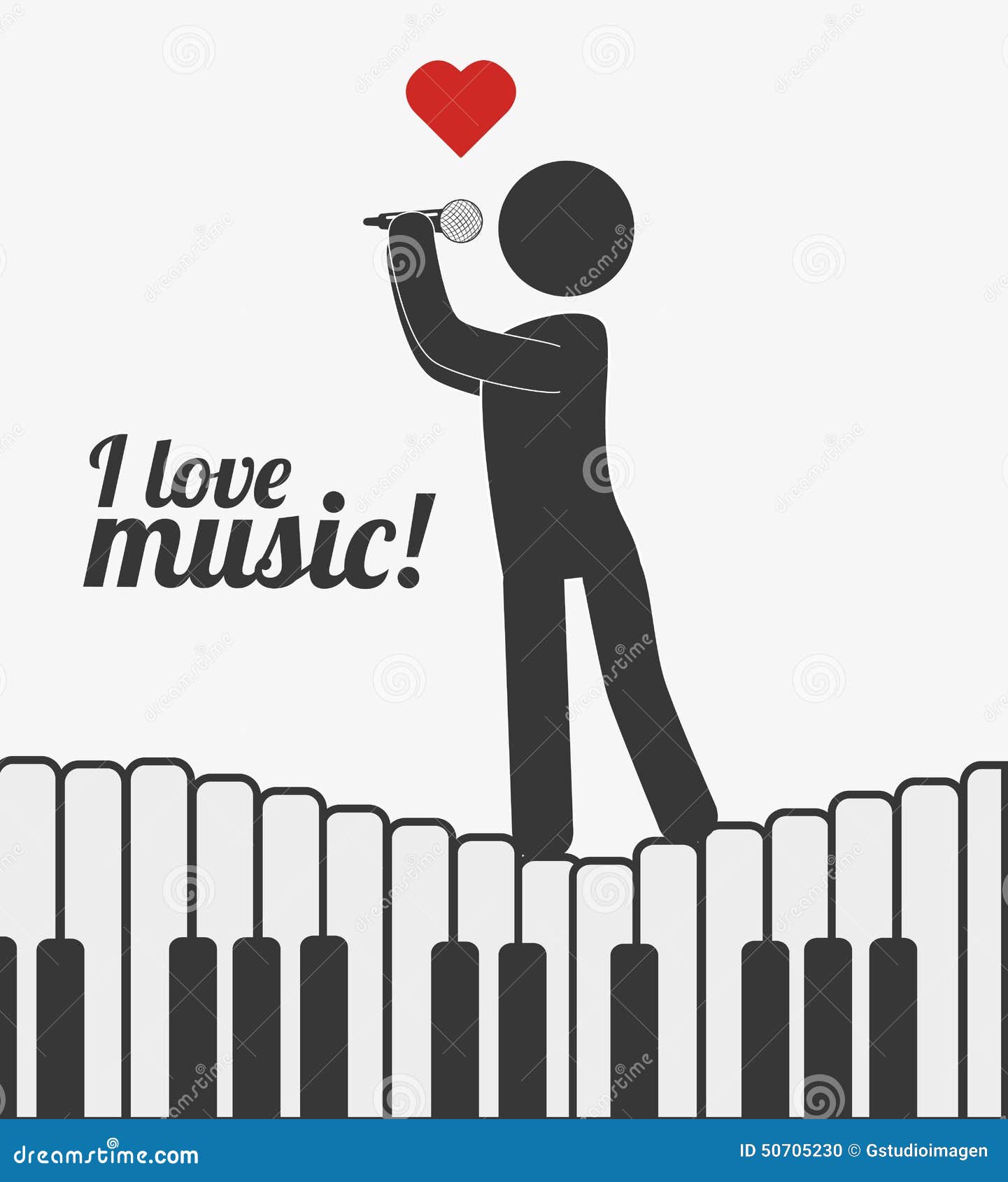 Music Design, Vector Illustration. Stock Vector - Illustration of ...