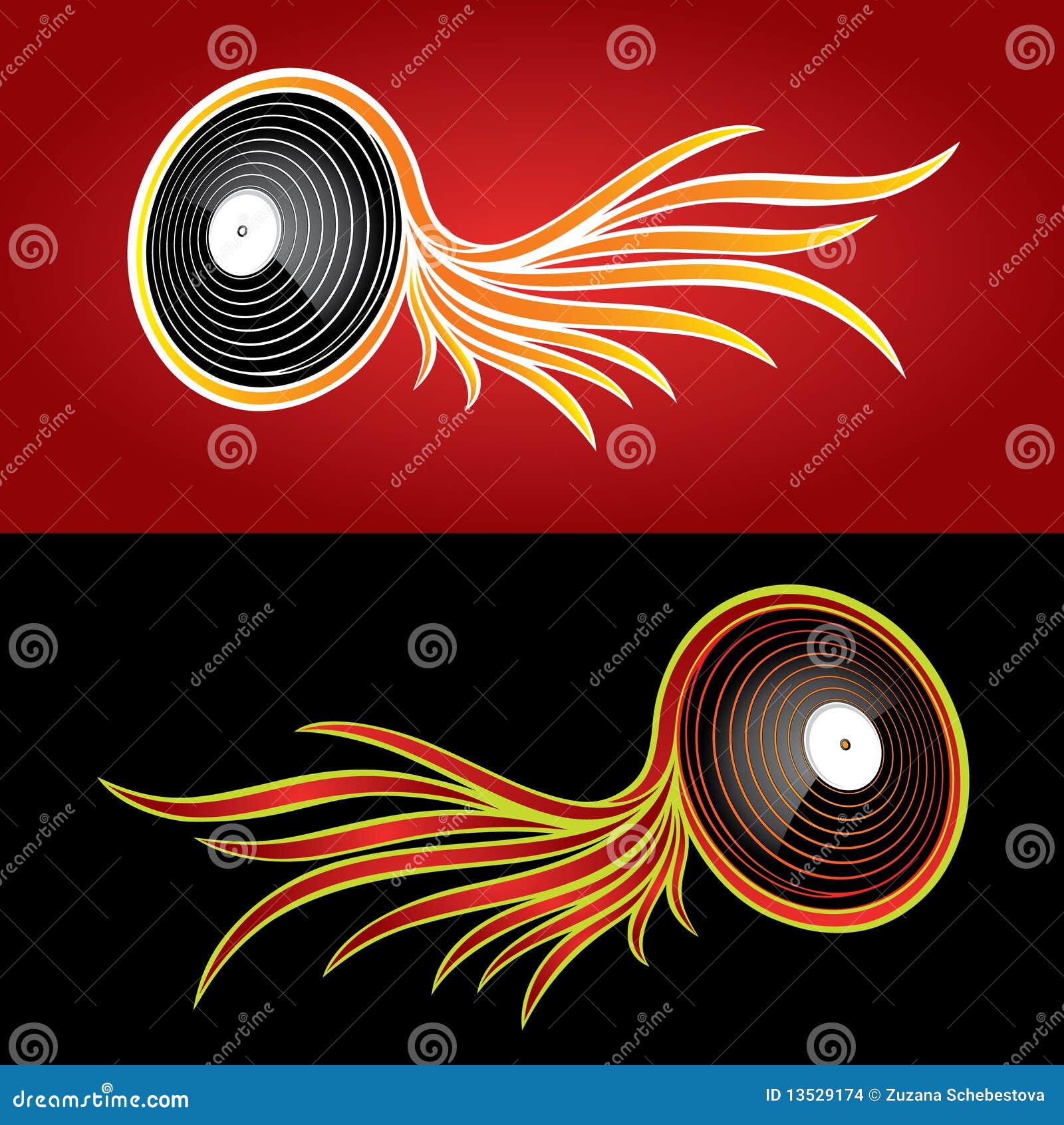 Music disc design stock illustration. Illustration of disco - 13529174