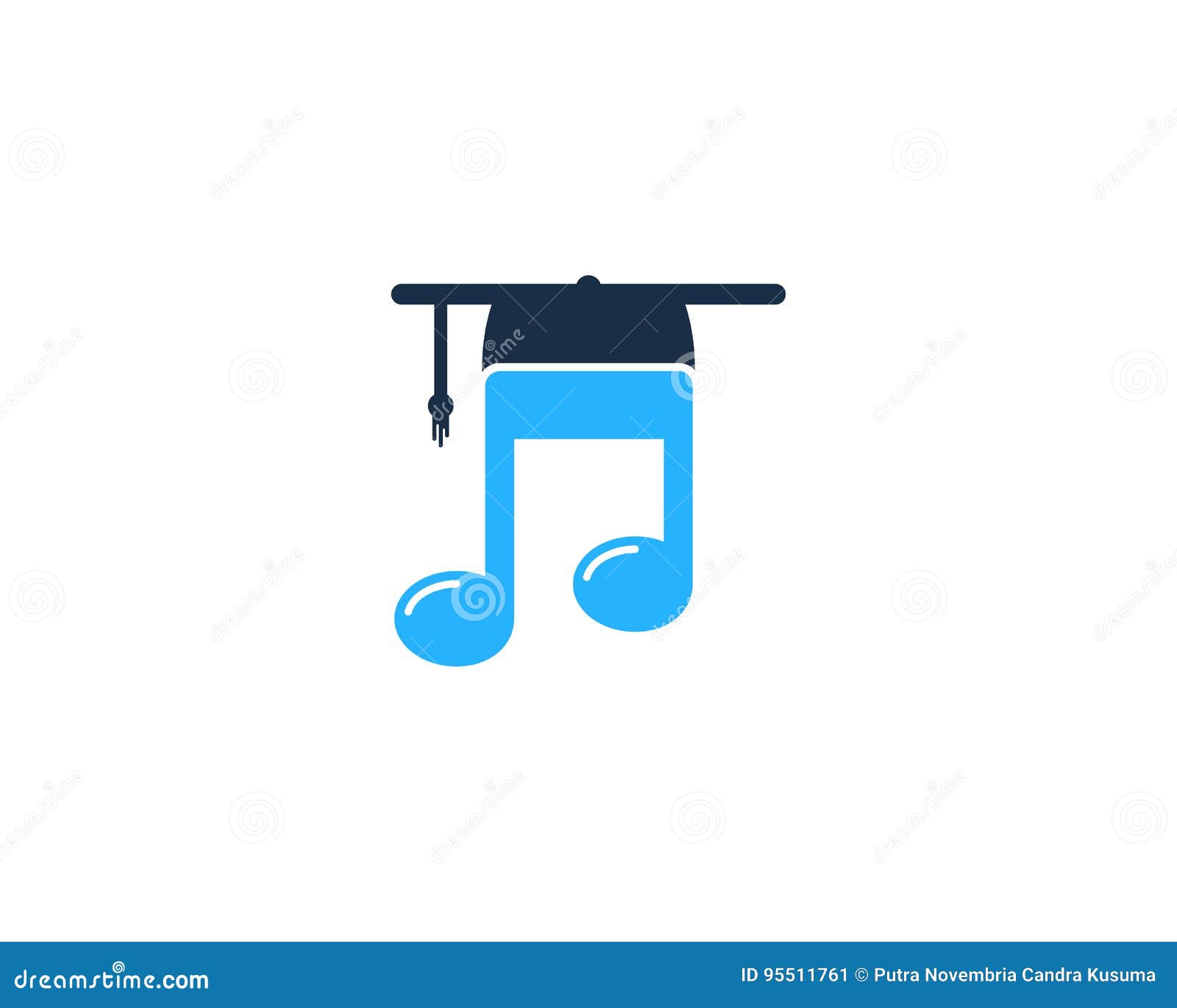 Music Education Icon Logo Design ELement Stock Vector - Illustration of ...
