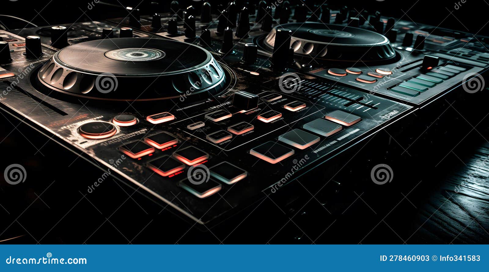 Music Electronic Techno House Trance High Contrast One Generative AI ...