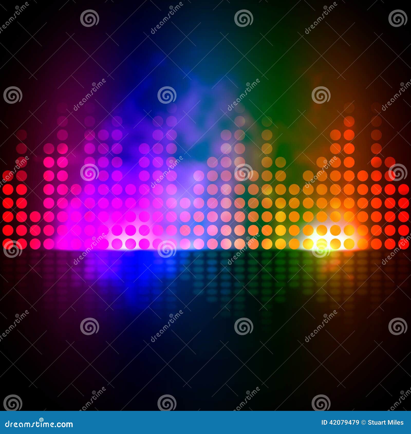Sound Frequency Waves. Analog Curved Signal Symbols. Audio Track Music ...