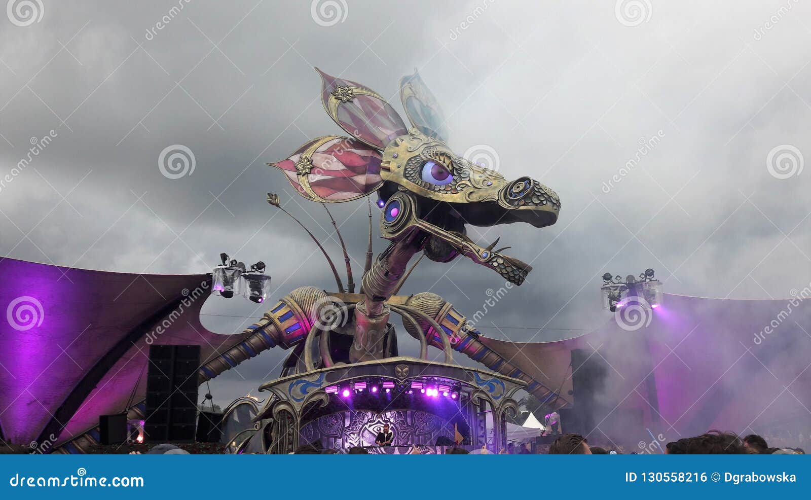 Music festival stage editorial photo. Image of music - 130558216