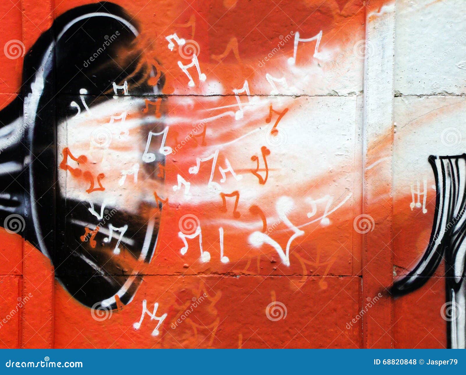 Music Grafitti editorial stock photo. Image of grafitti - 68820848
