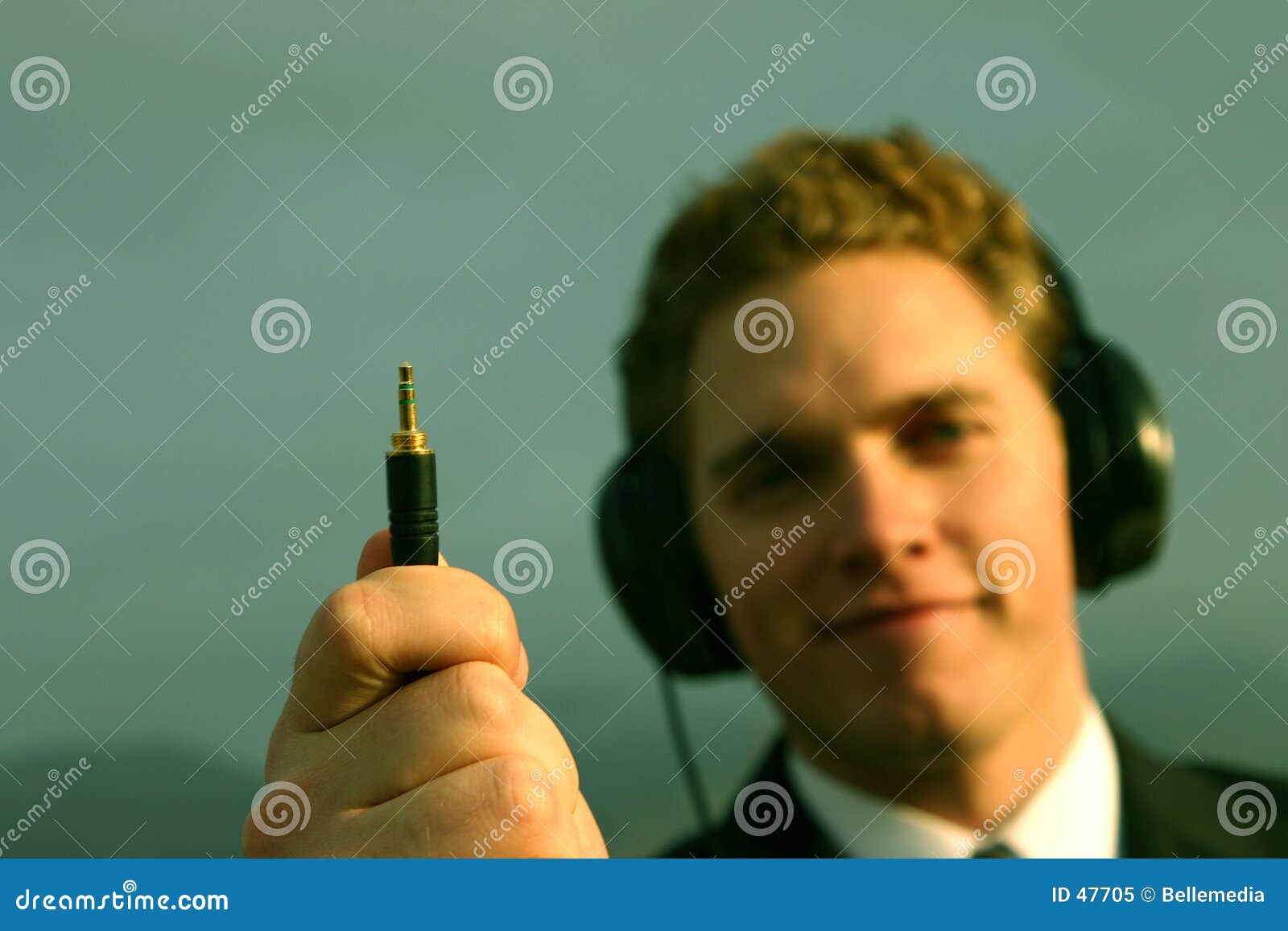 Music in hand stock image. Image of sounds, male, hand, perspective - 47705