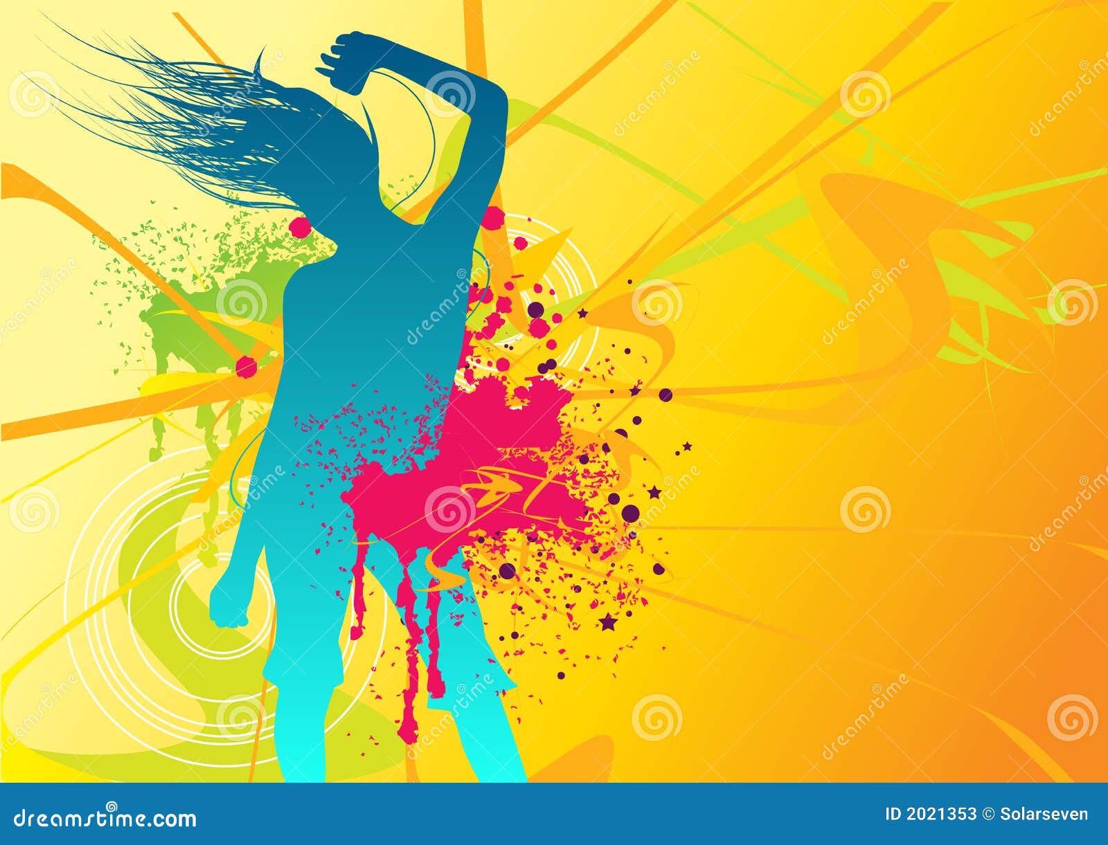 Music Head stock illustration. Illustration of funky, enjoyment - 2021353