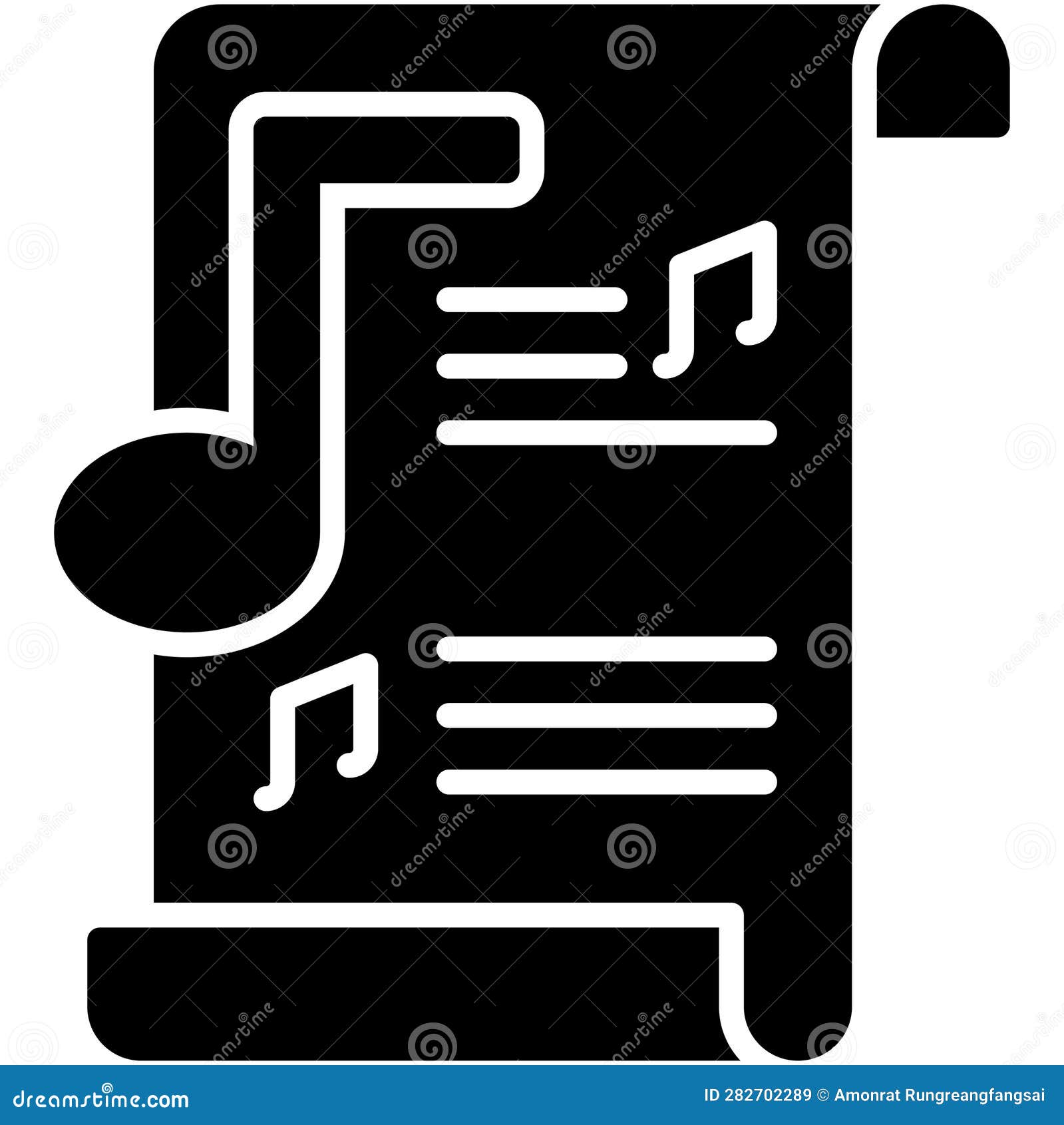 Music Icon, High School Related Vector Illustration Stock Vector ...