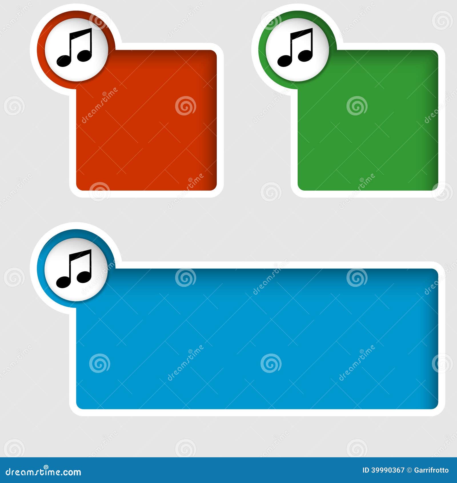 Music icon stock vector. Illustration of blue, background - 39990367