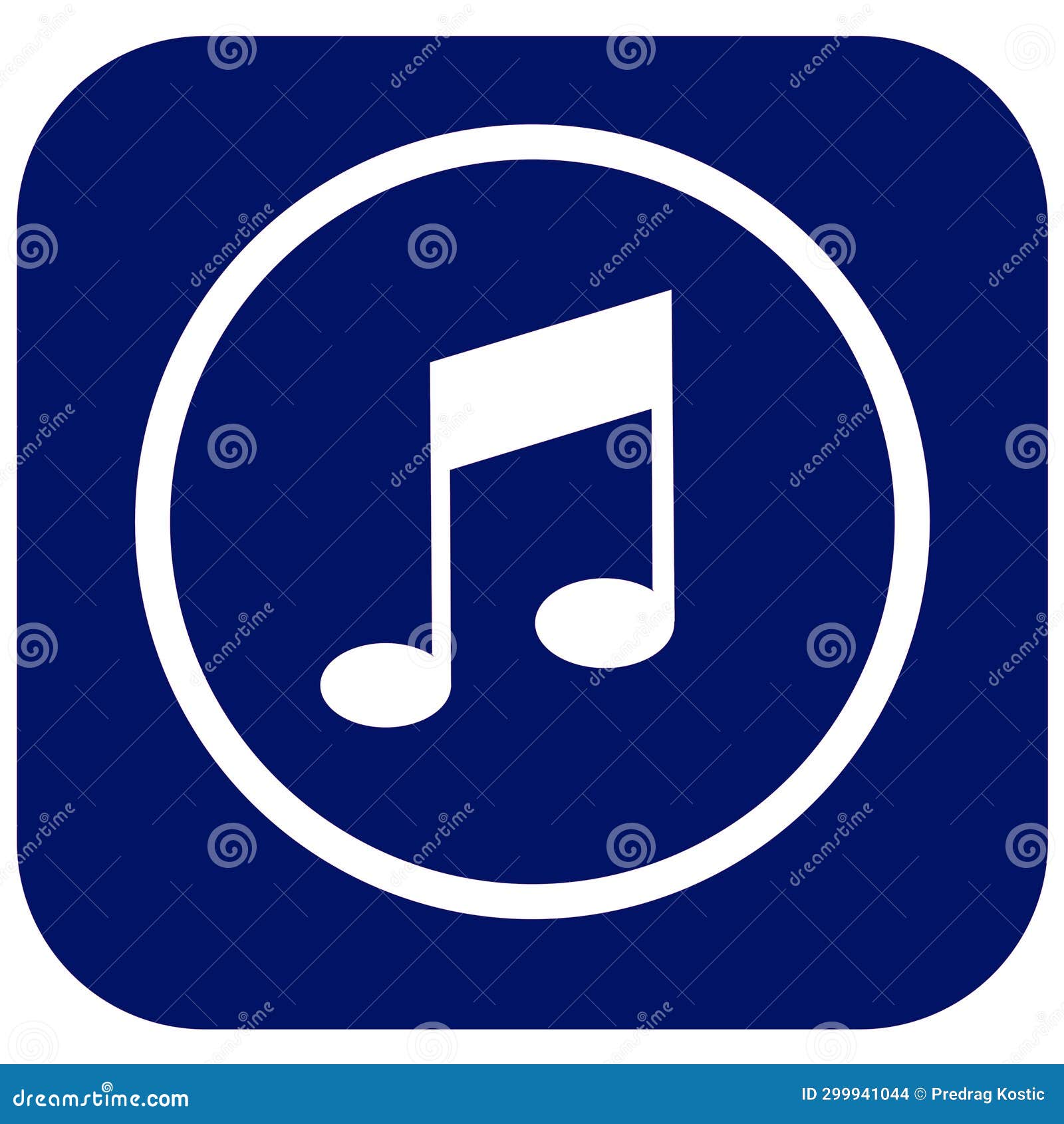 Music icon sign stock illustration. Illustration of vinyl - 299941044
