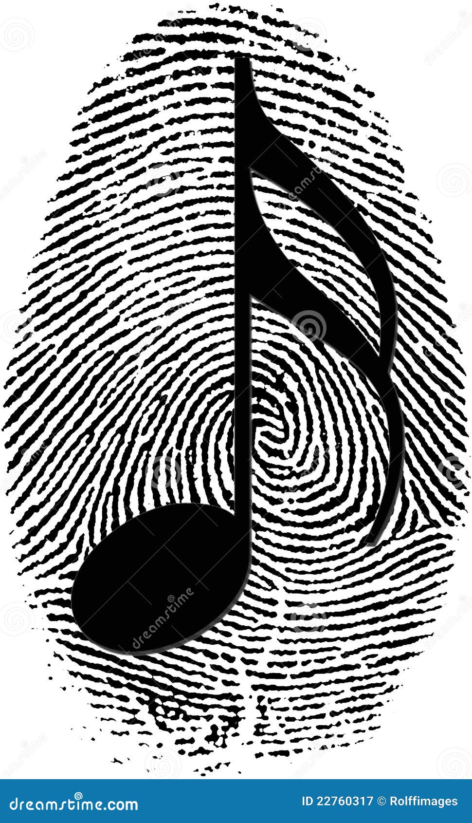 Music id stock illustration. Illustration of identity - 22760317