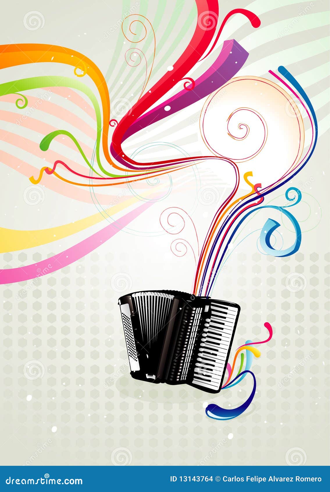 Music illustration stock vector. Illustration of decorative - 13143764