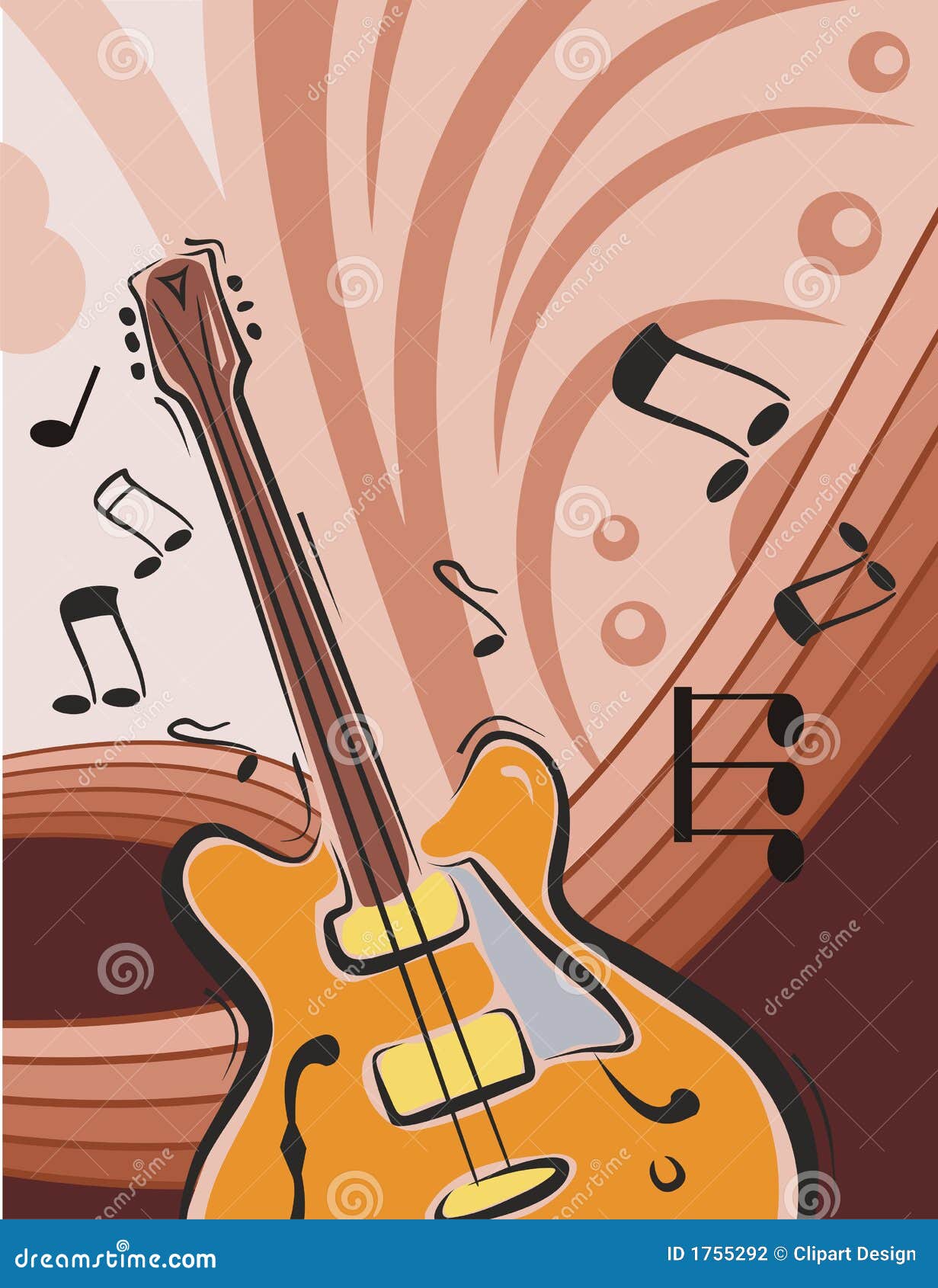 Music Instrument Background Stock Vector - Illustration of clipart ...