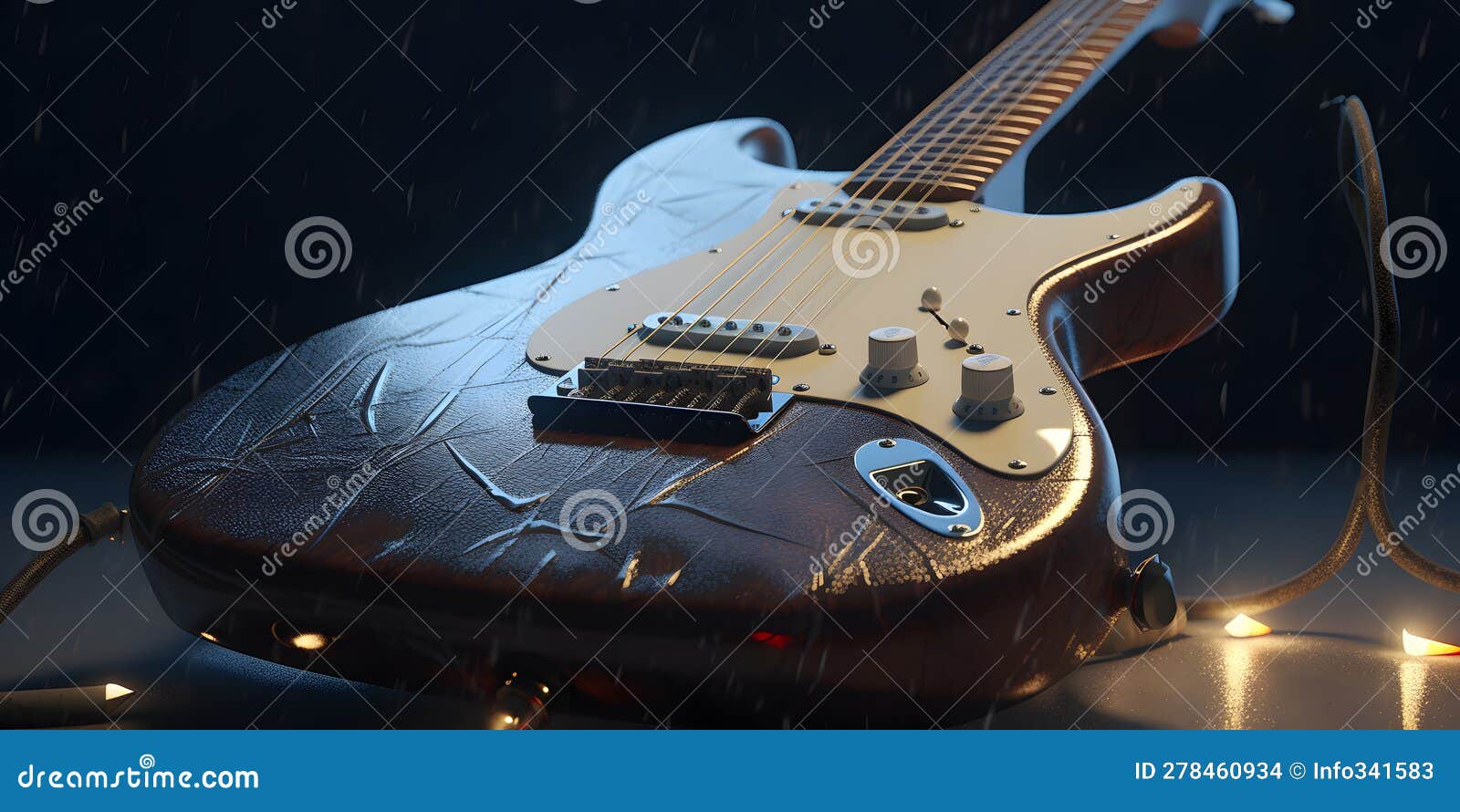 Music Instruments Performance Sound Hyper-realistic Textu Three ...