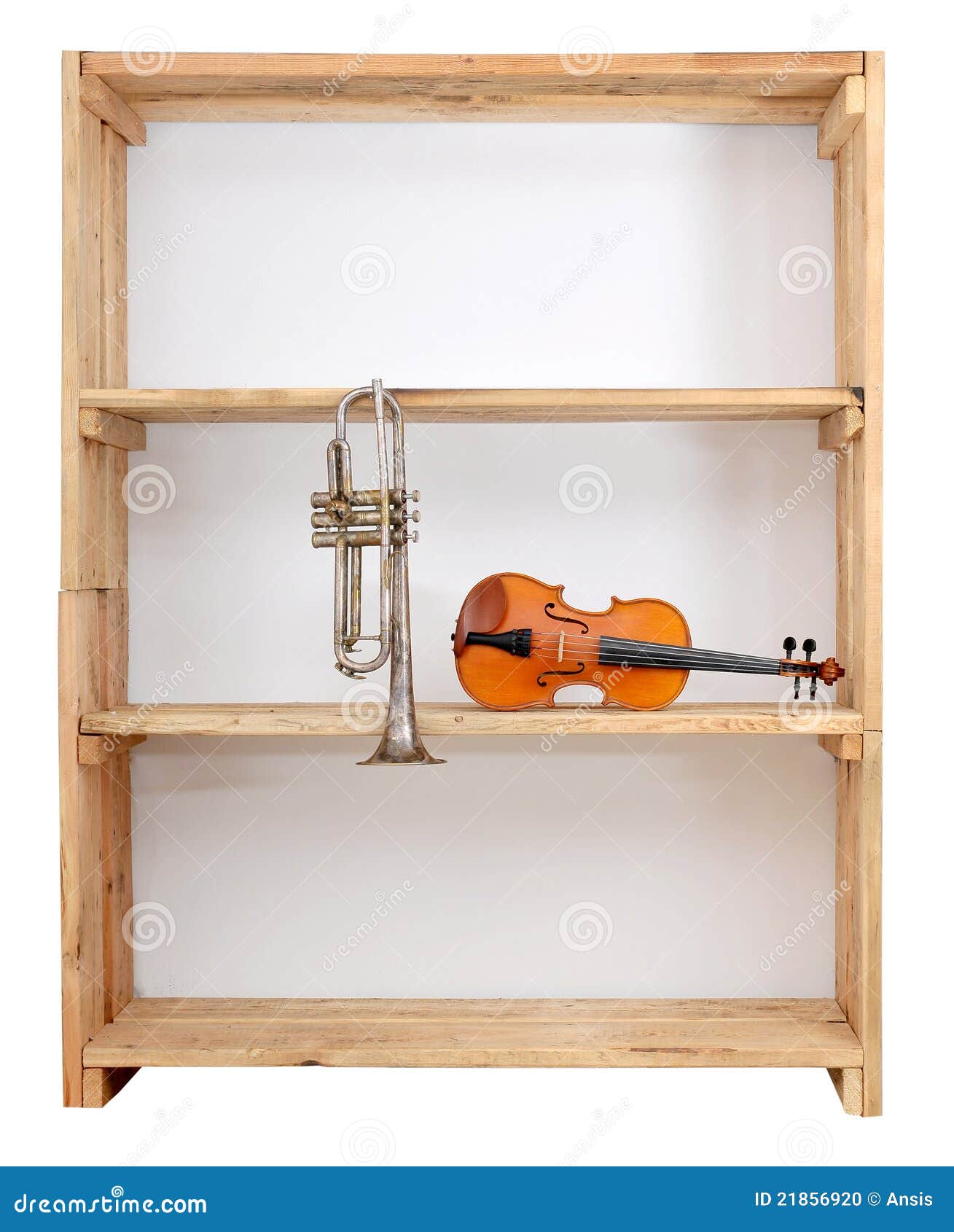 Music instruments in shelf stock photo. Image of leisure - 21856920