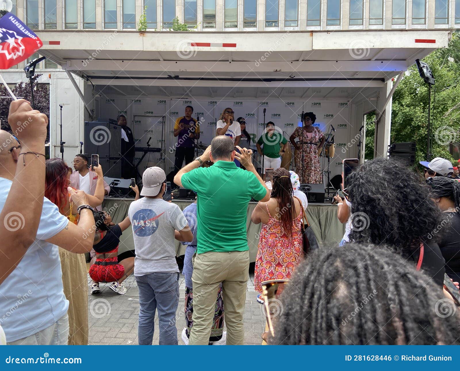 Music at the Juneteenth Celebration in Washington DC Editorial Photo ...