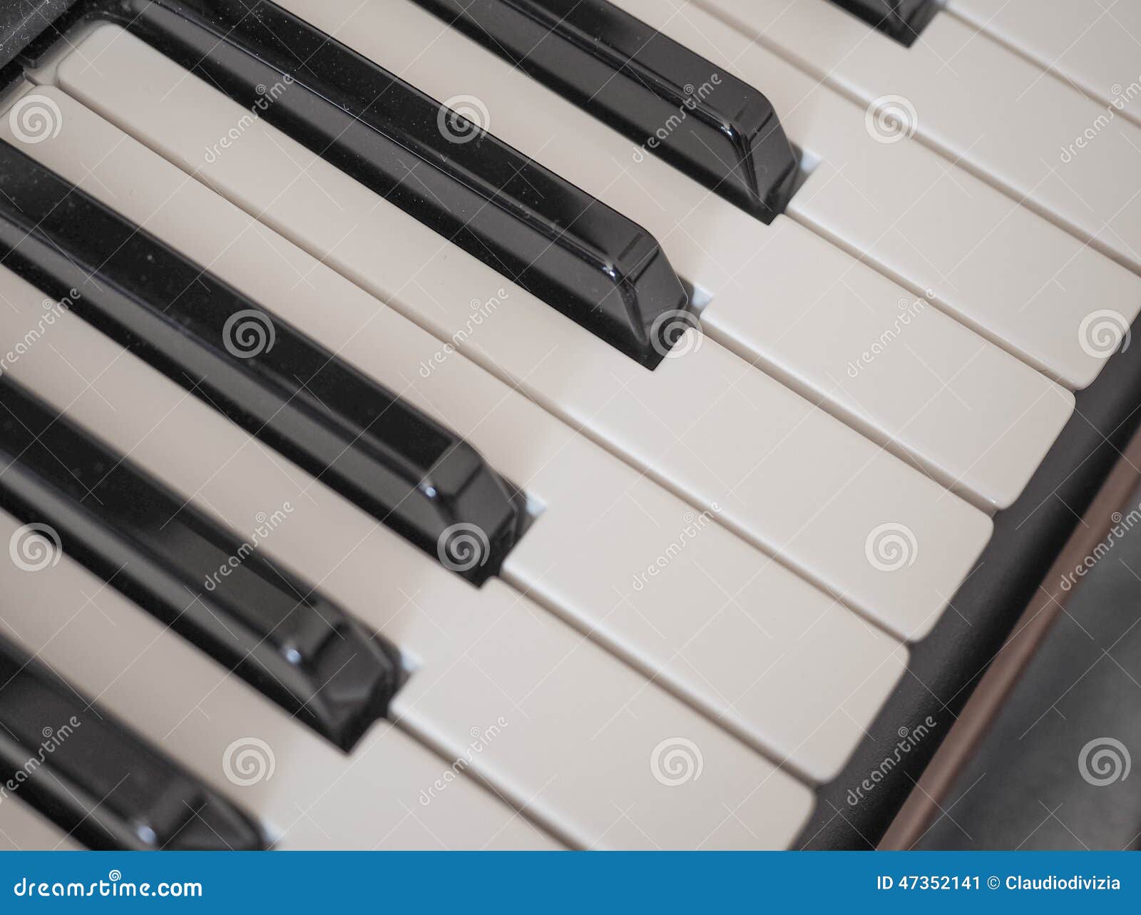Music keyboard stock image. Image of harpsicord, instrument - 47352141