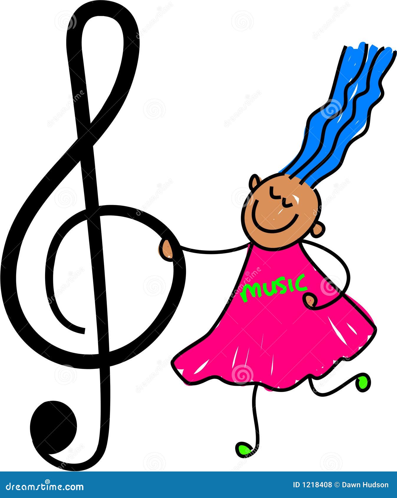 Music kid stock vector. Illustration of happy, nursery - 1218408