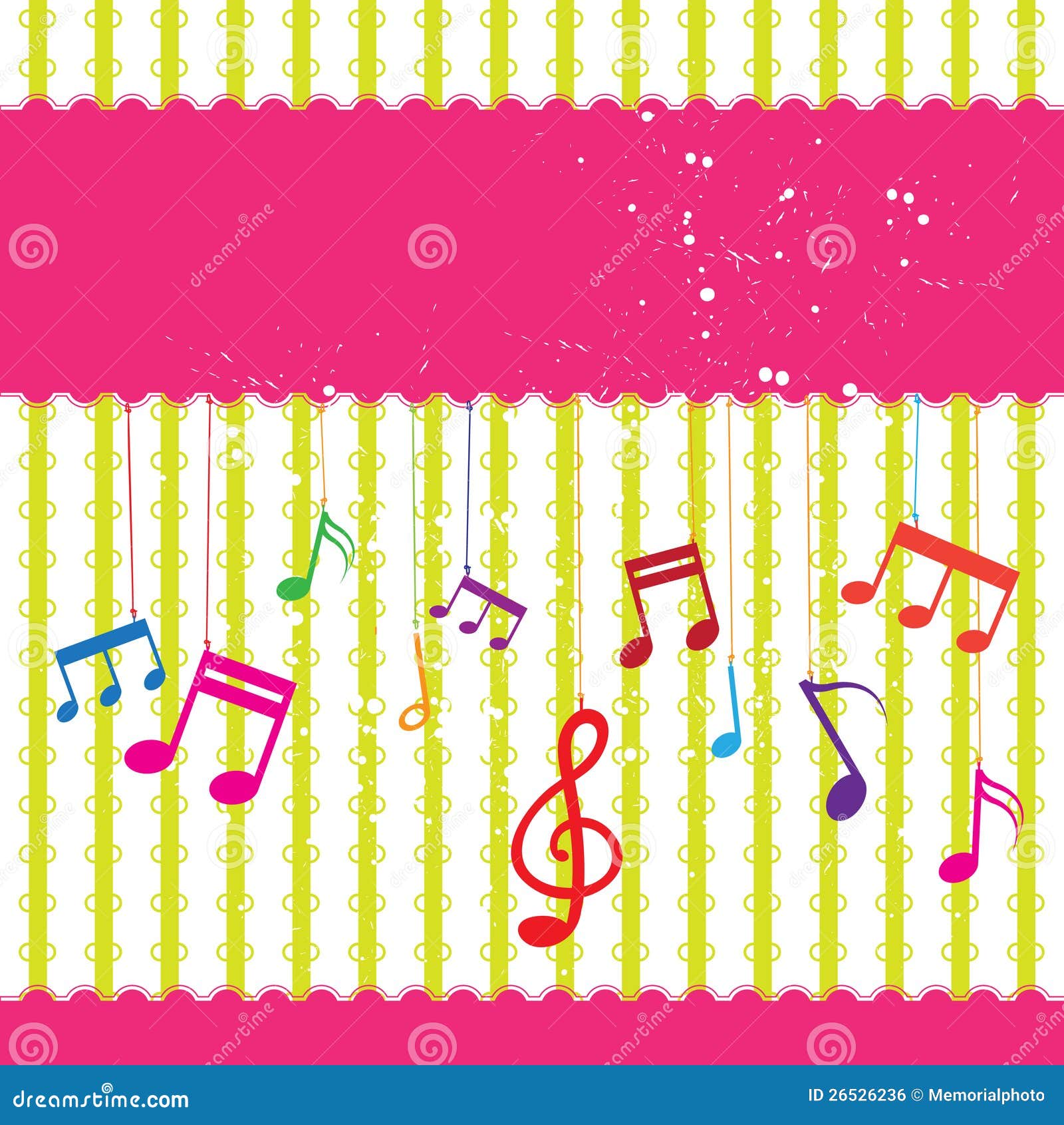 Music label design stock vector. Illustration of melody - 26526236