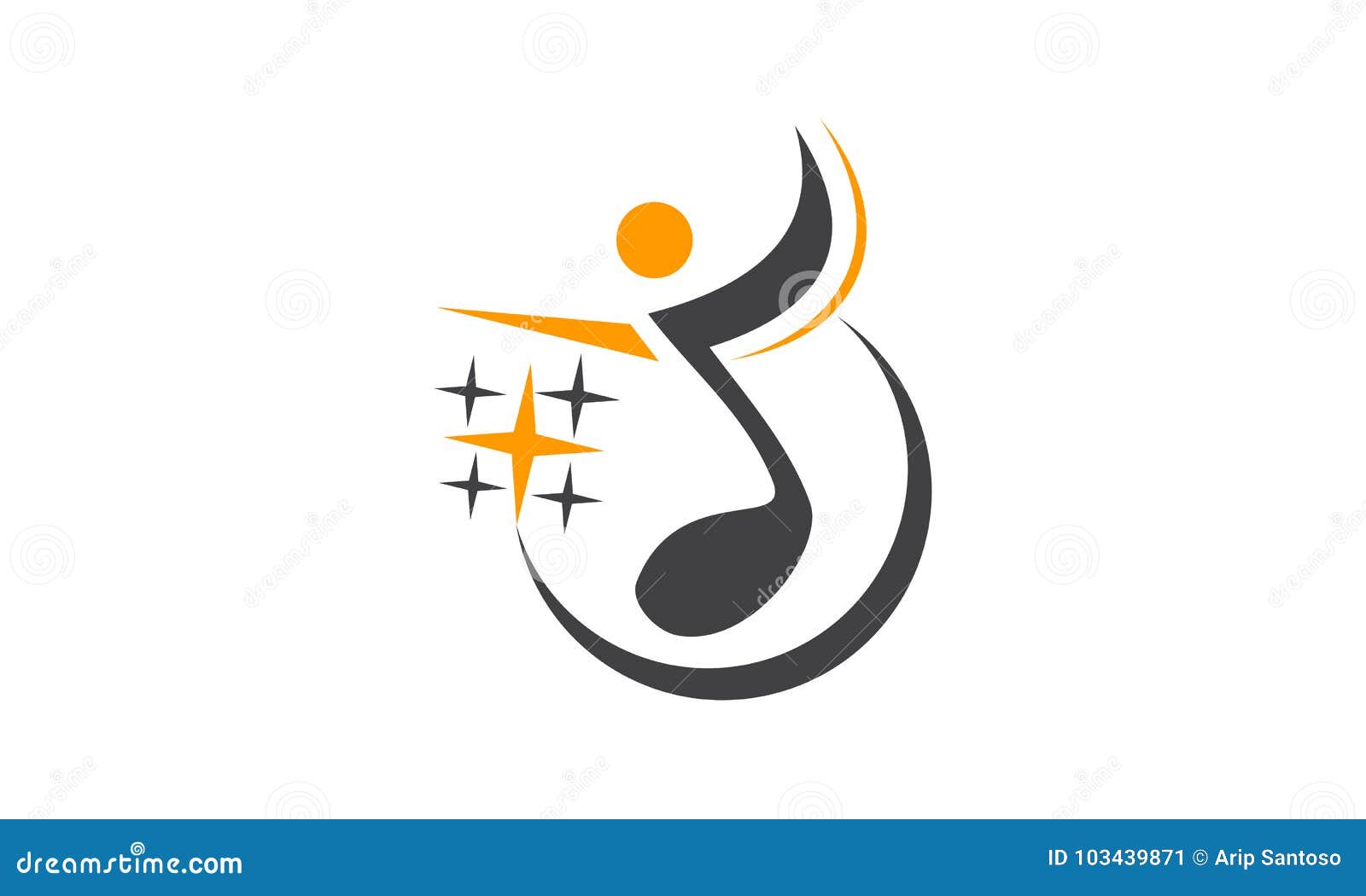 Music Learning Template stock vector. Illustration of music - 103439871