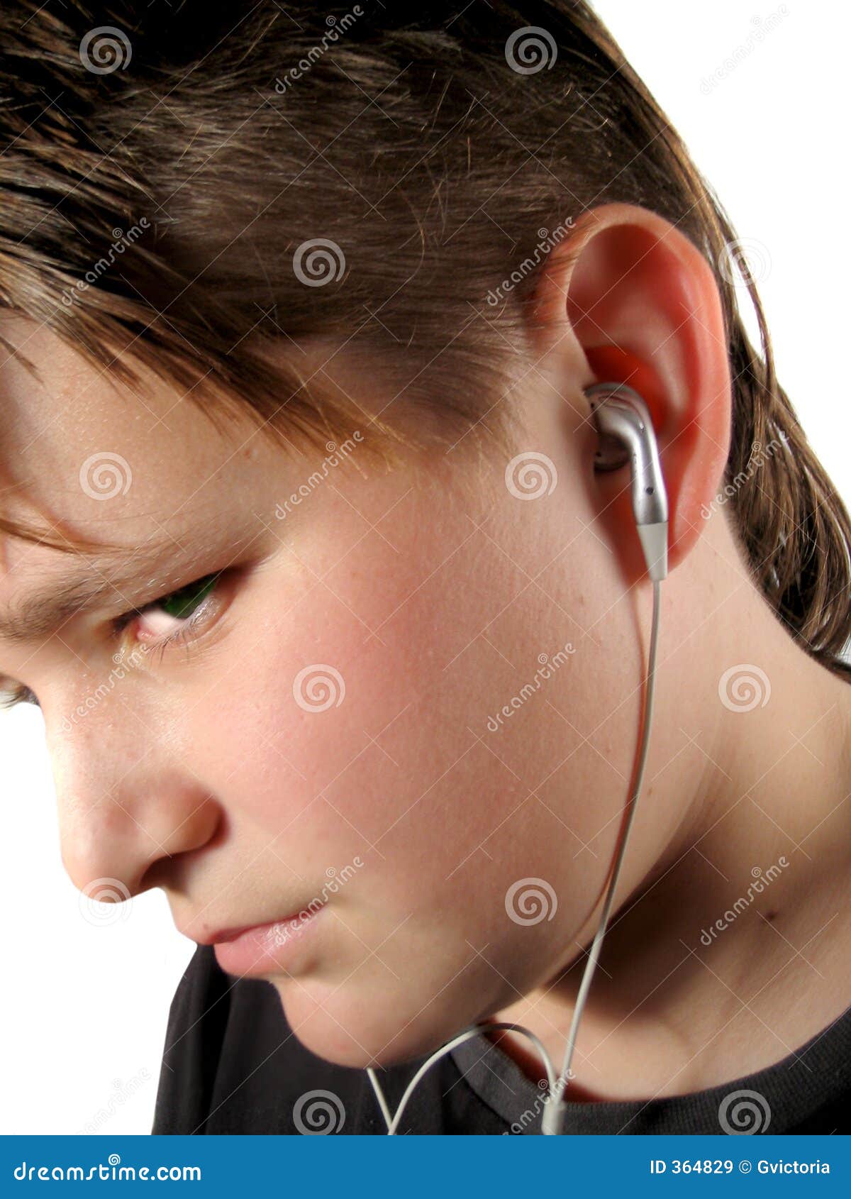 Music listener stock image. Image of modern, privacy, speakers - 364829