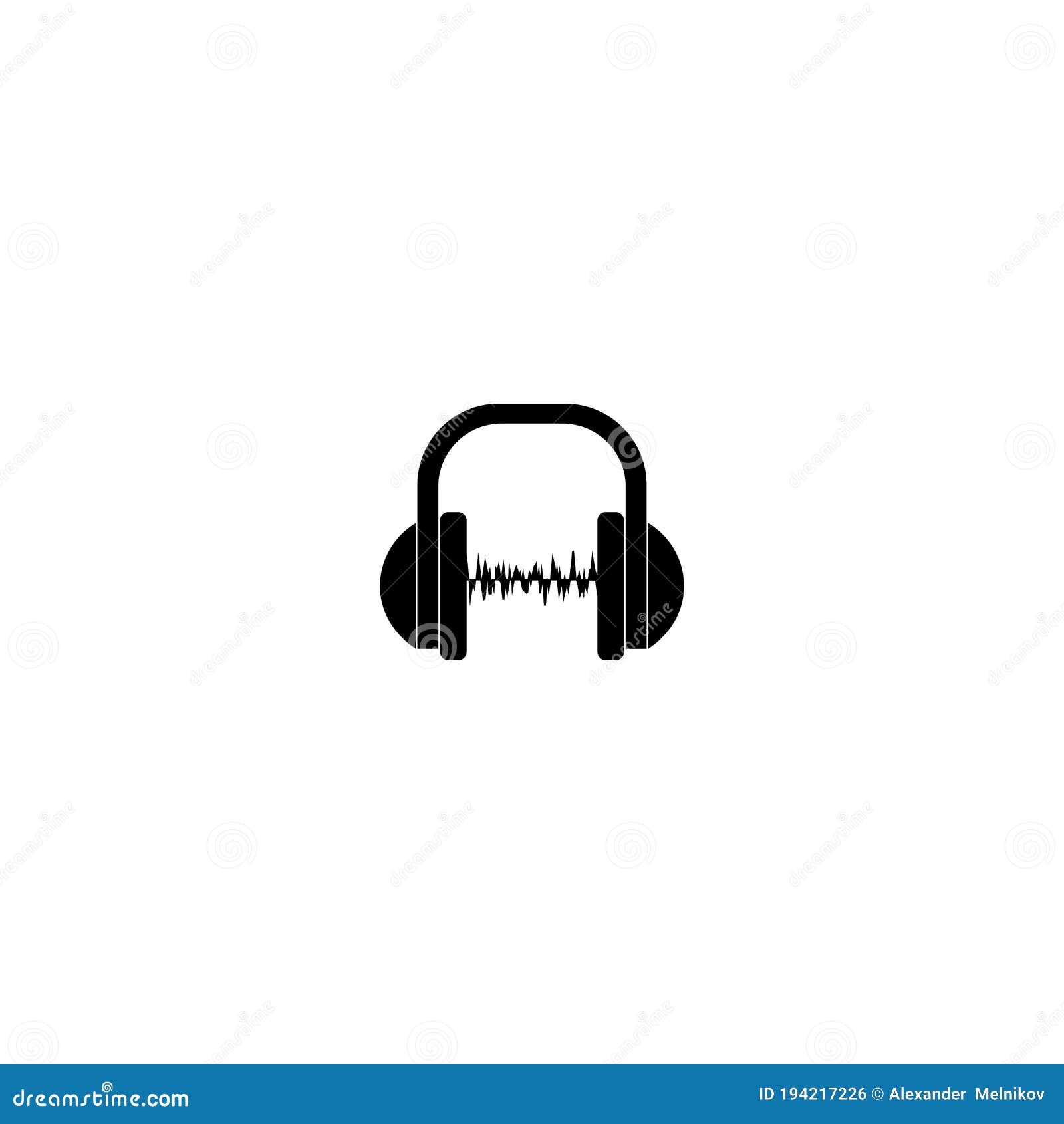 Music Logo Black Sign Icon. Vector Illustration Eps 10 Stock ...