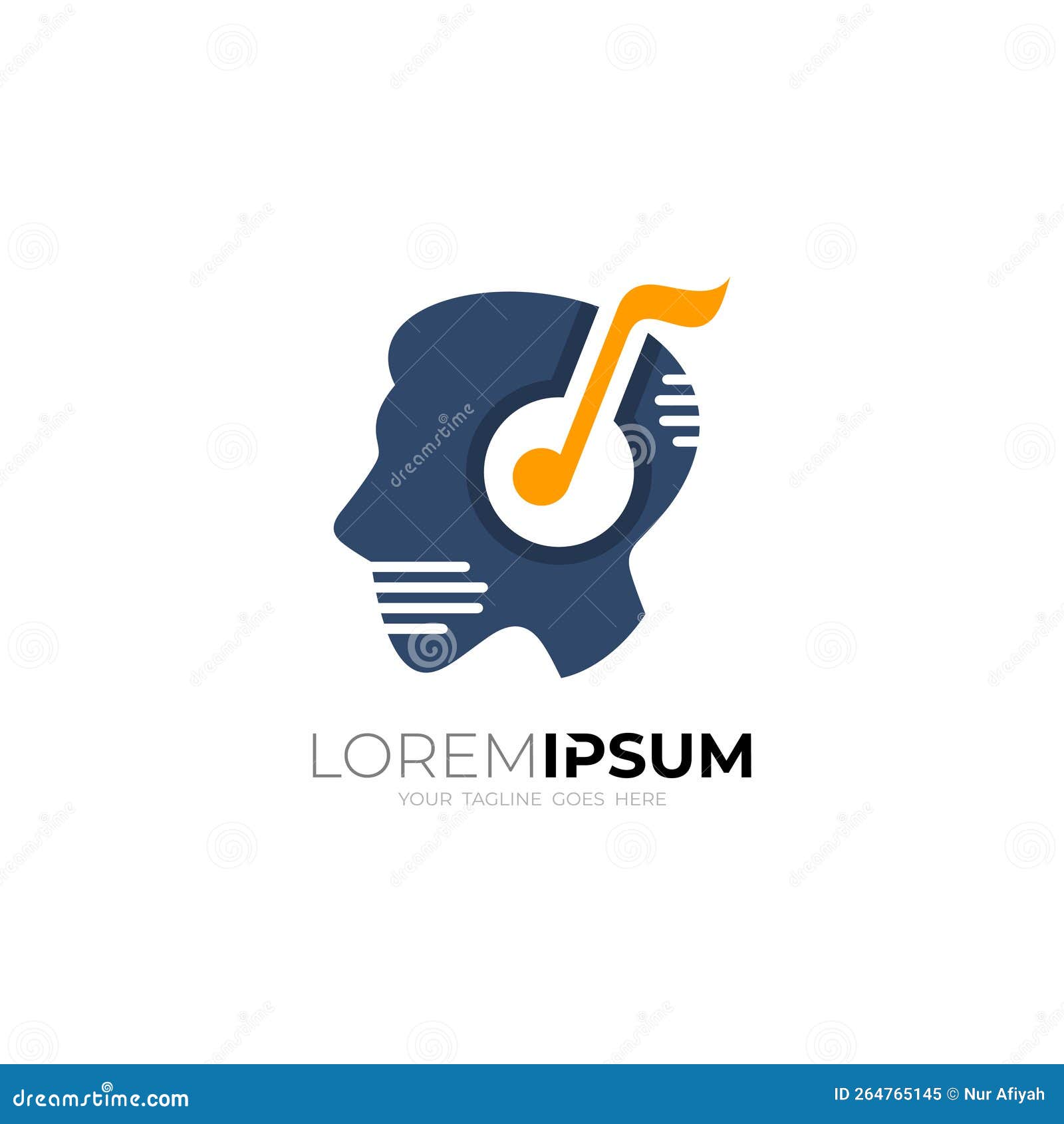 Music Logo Design, Sing Logo Template, People Stock Vector ...