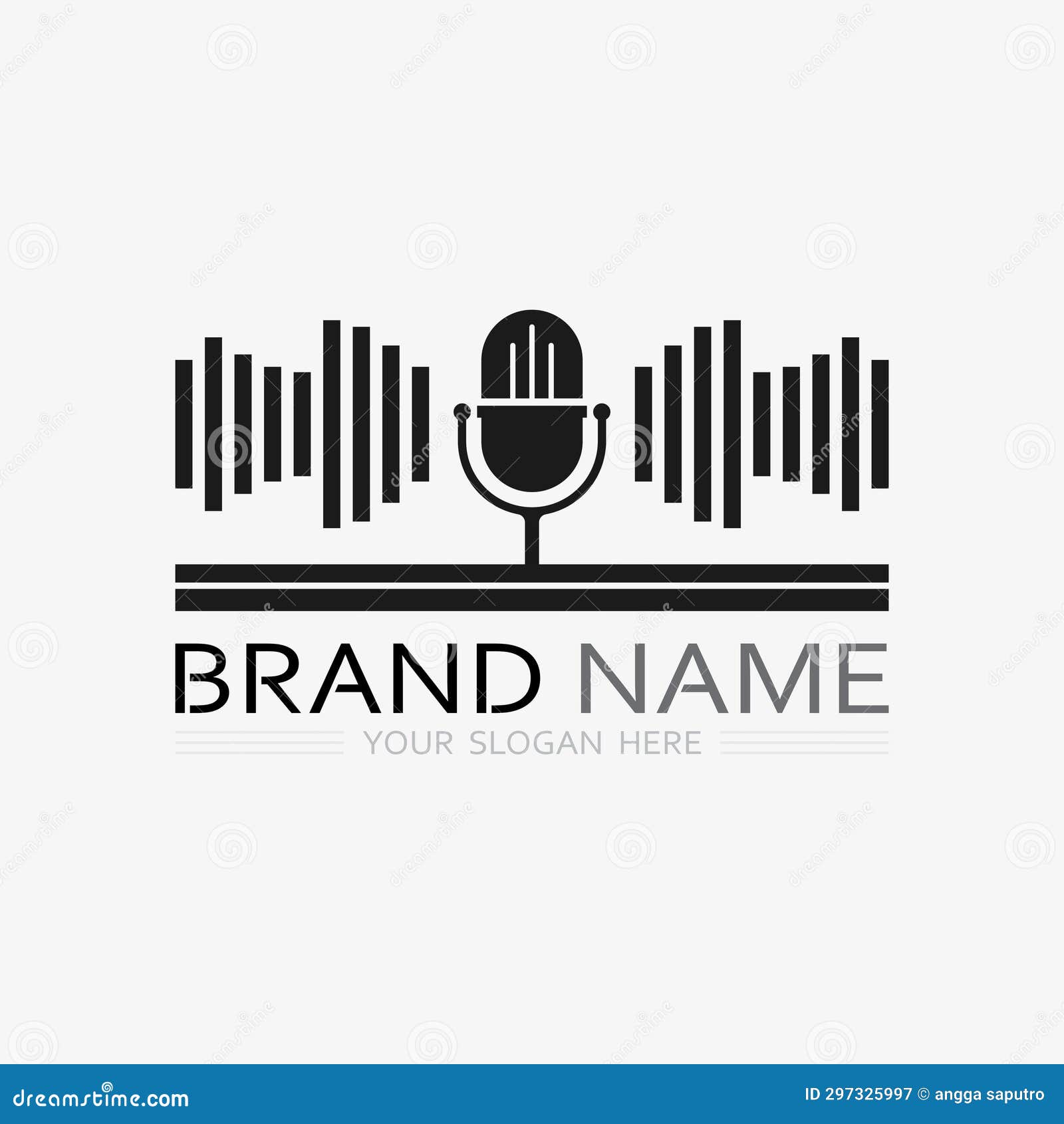 Music Logo Icon Vector Design Illustration Template Stock Vector ...