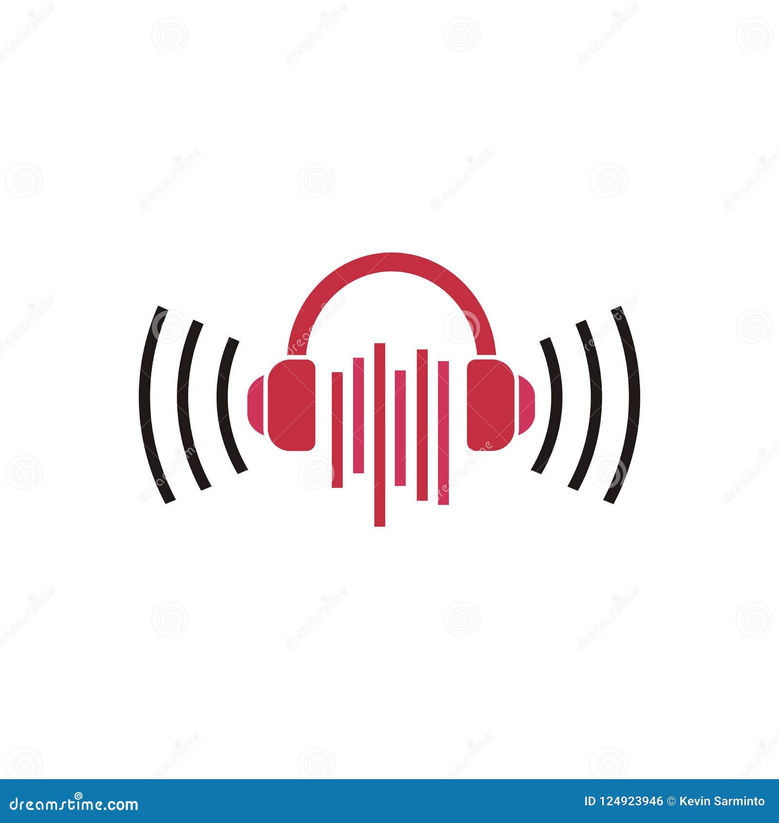 Music logo symbol stock vector. Illustration of music - 124923946