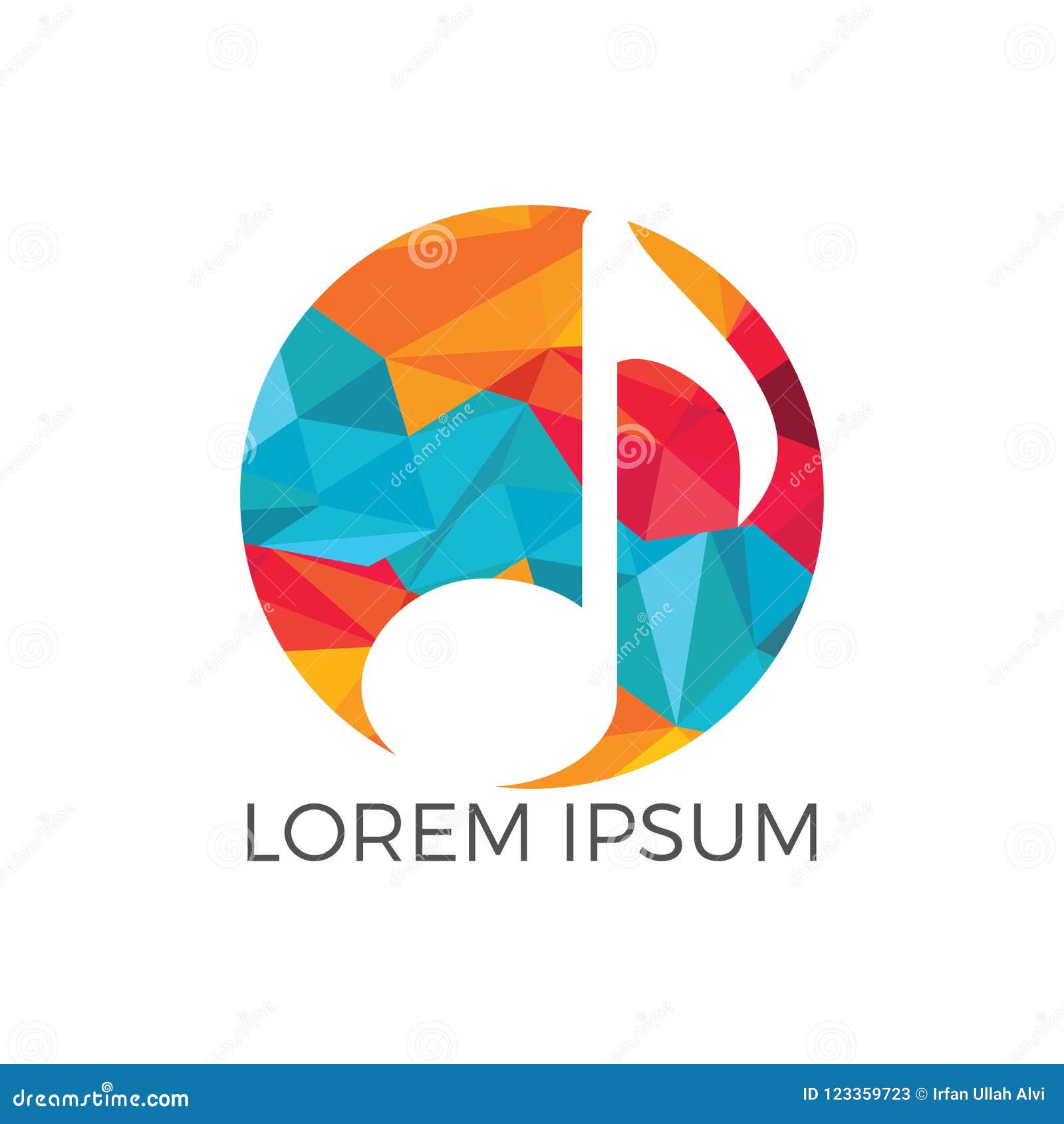 Music Logo Vector. Musical Key Note Template Logo. Stock Vector ...