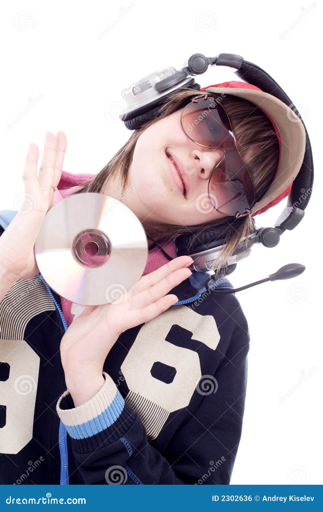 Music lover stock photo. Image of attractive, model, looking - 2302636
