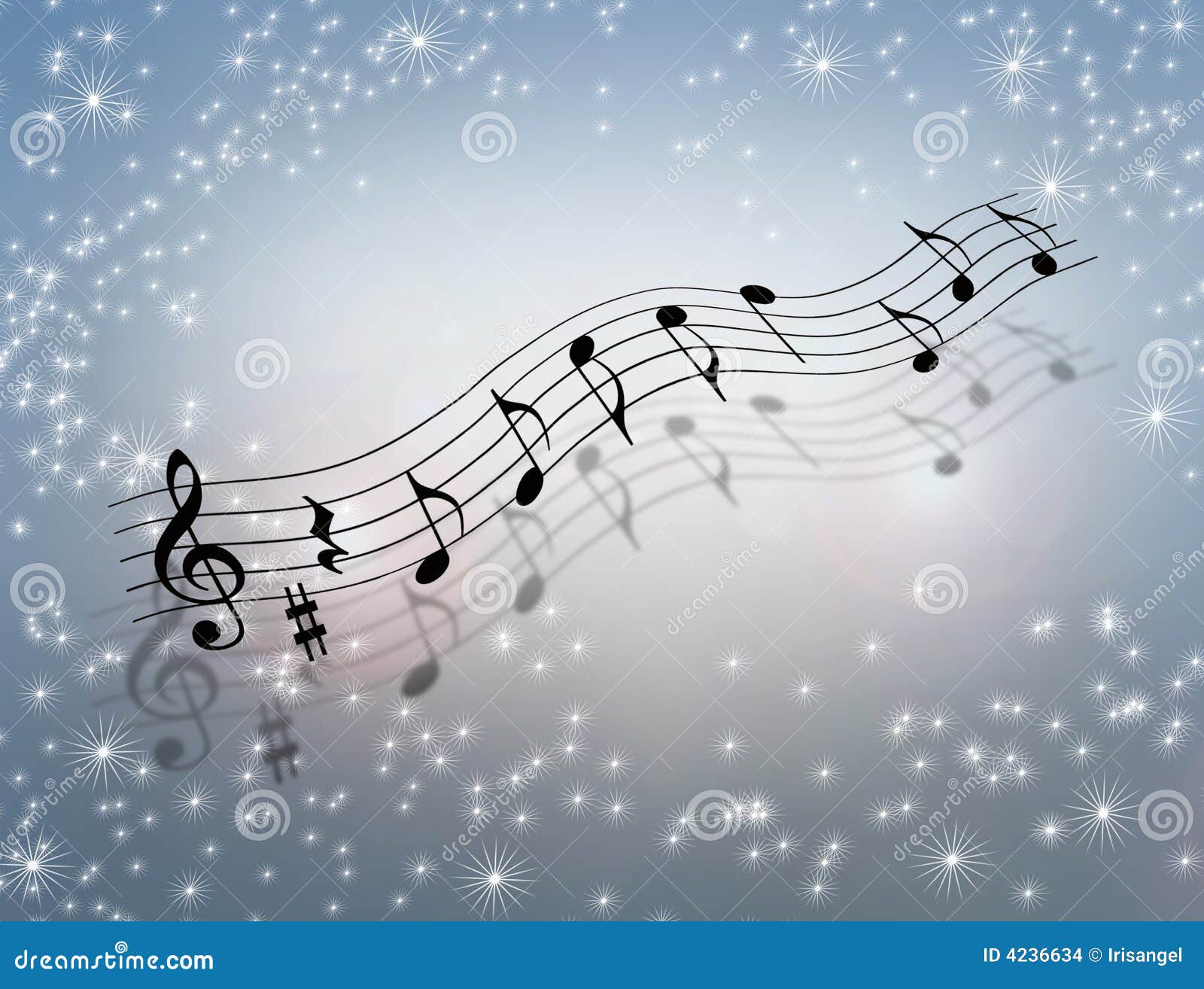 Music Magic 3D Illustration Stock Illustration - Illustration of ...