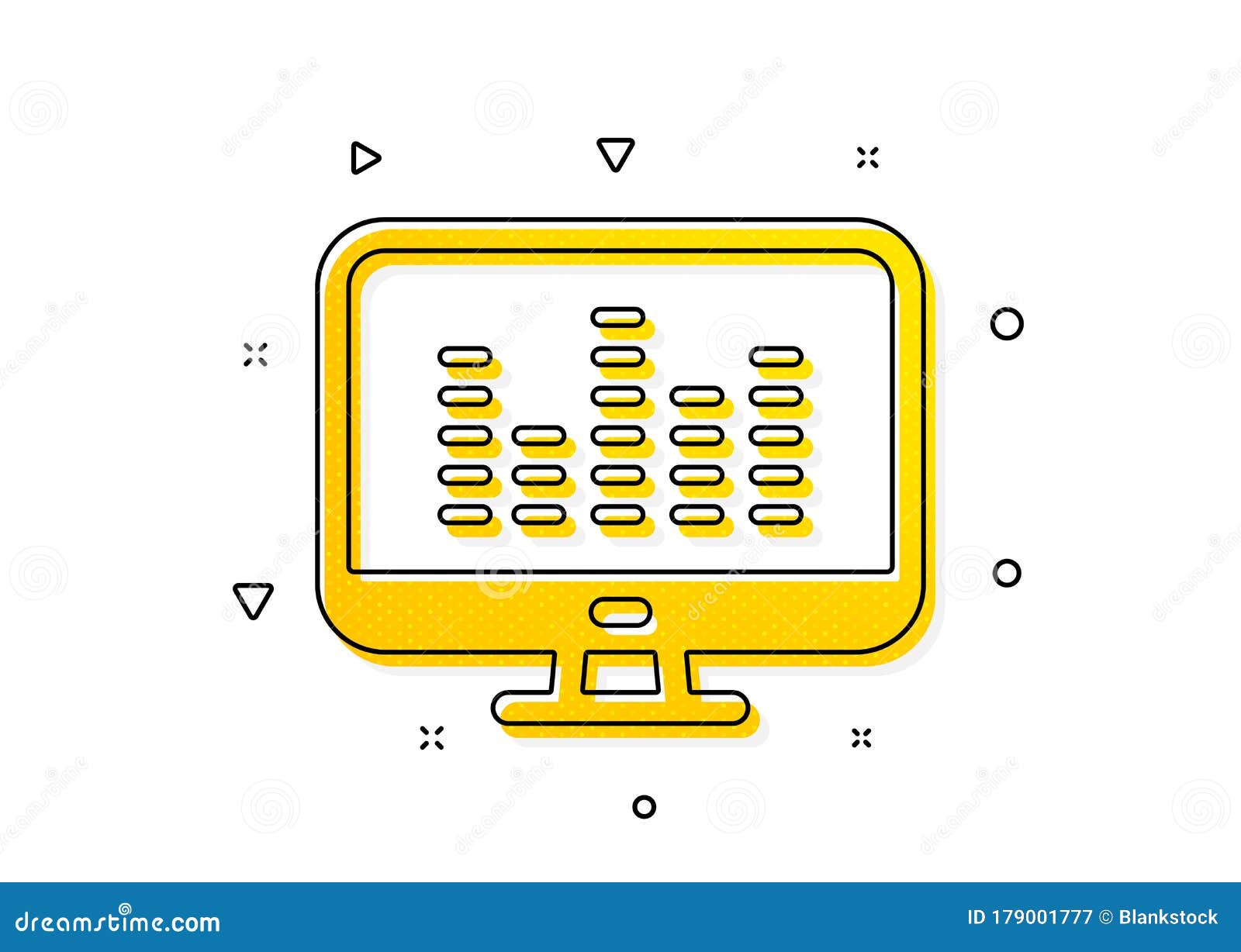 Music Making Icon. DJ App Sign. Vector Stock Vector - Illustration of ...